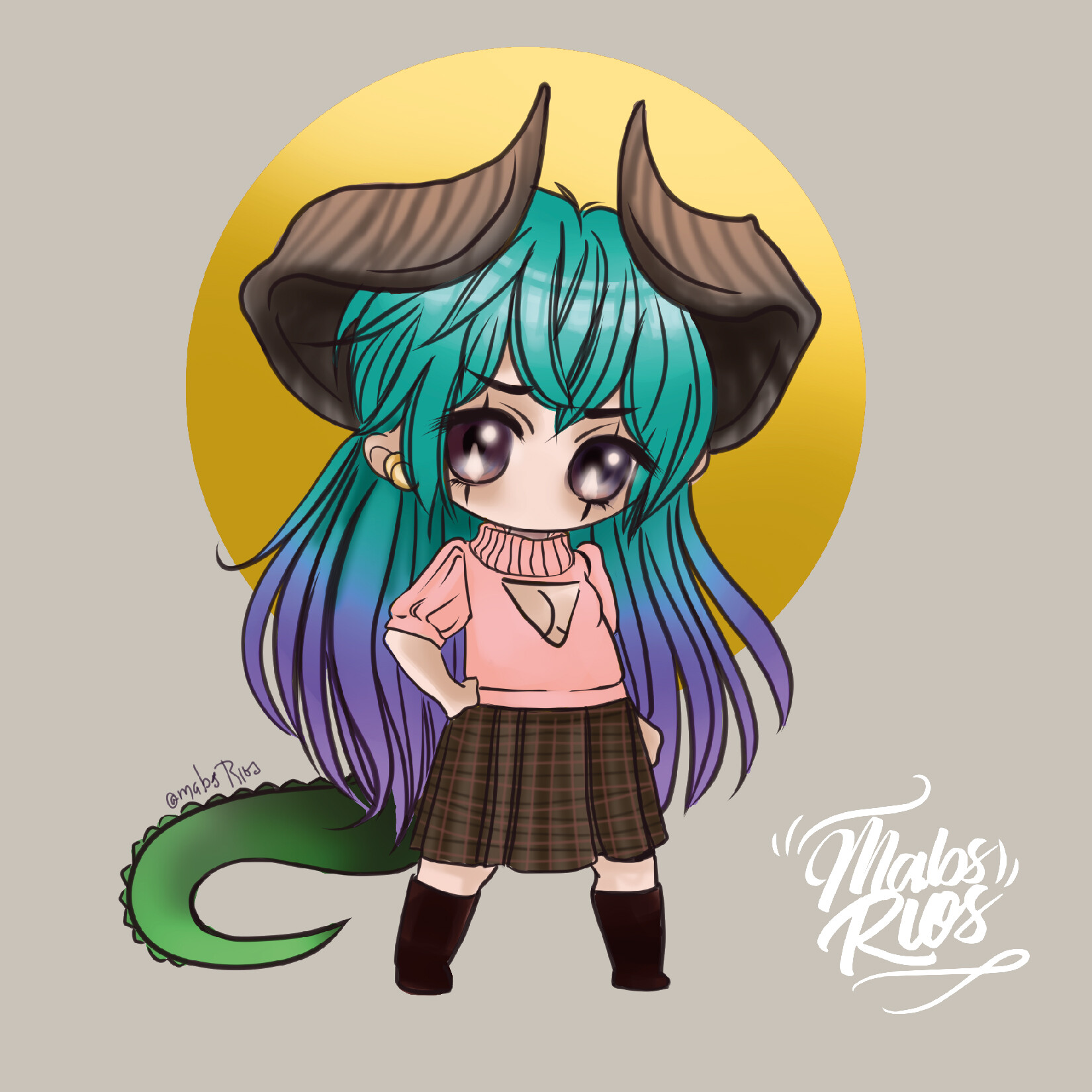 ArtStation - CHIBI DRAGON