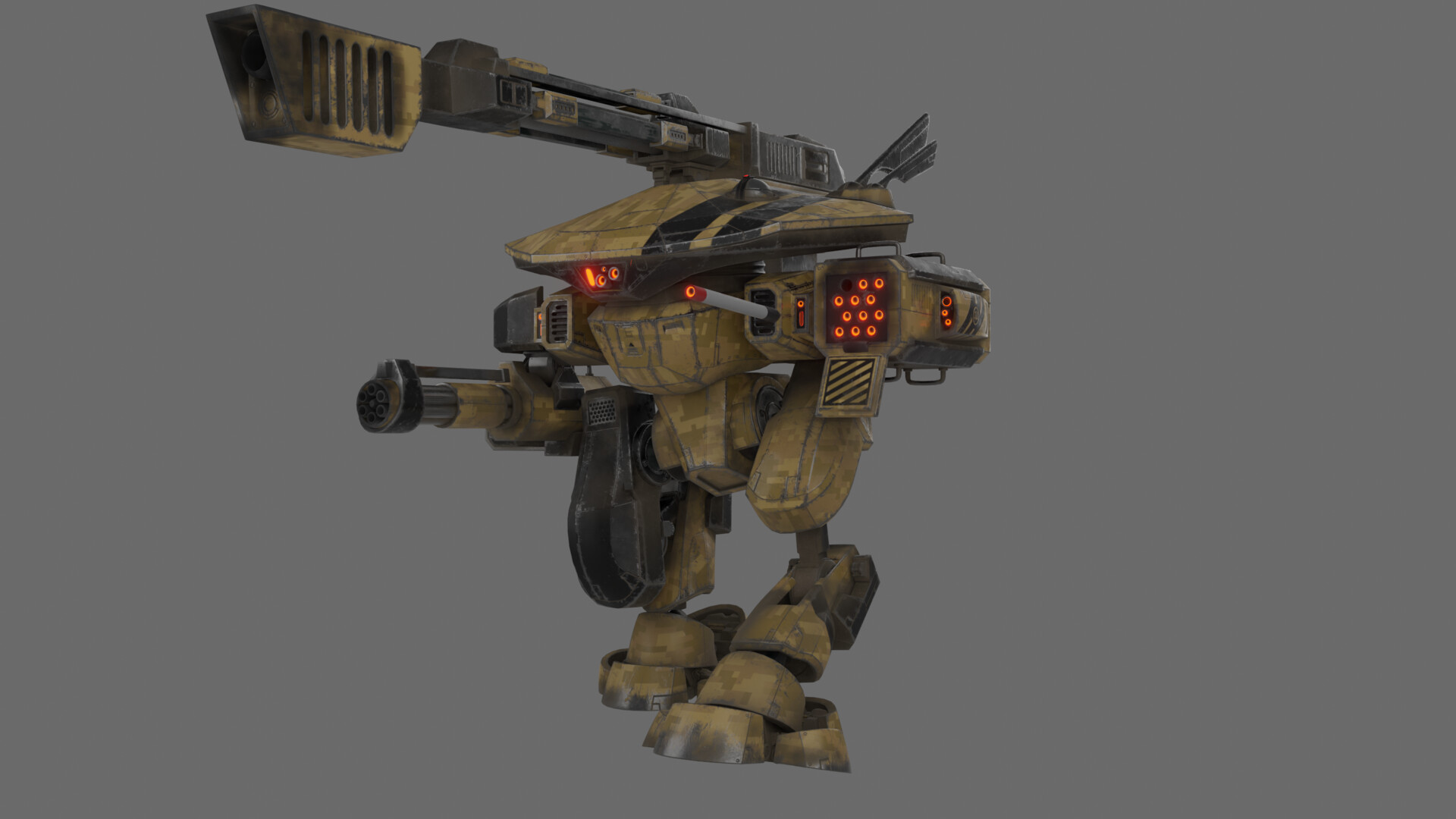 ArtStation - Animated killer robot