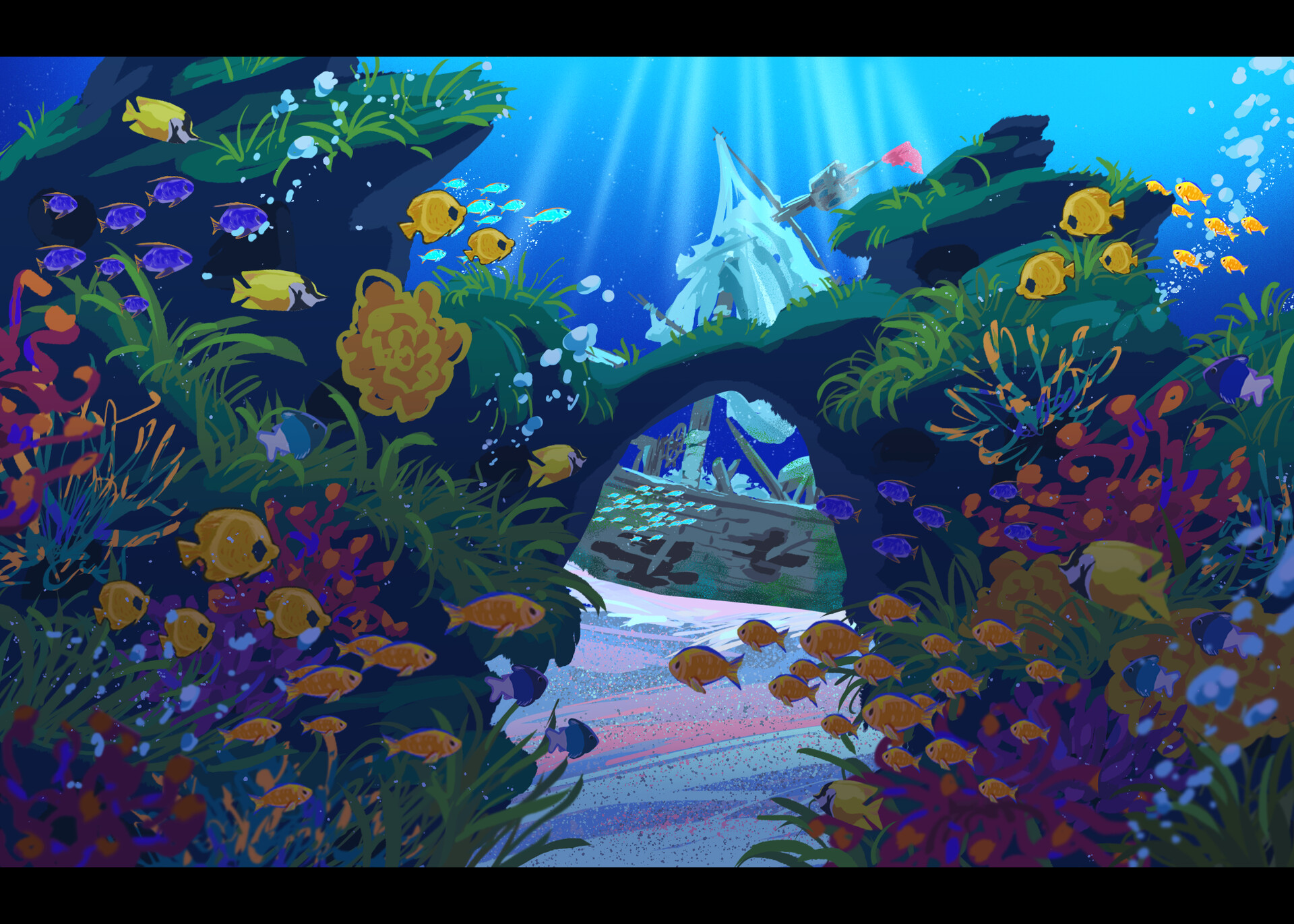 ArtStation - Under the sea