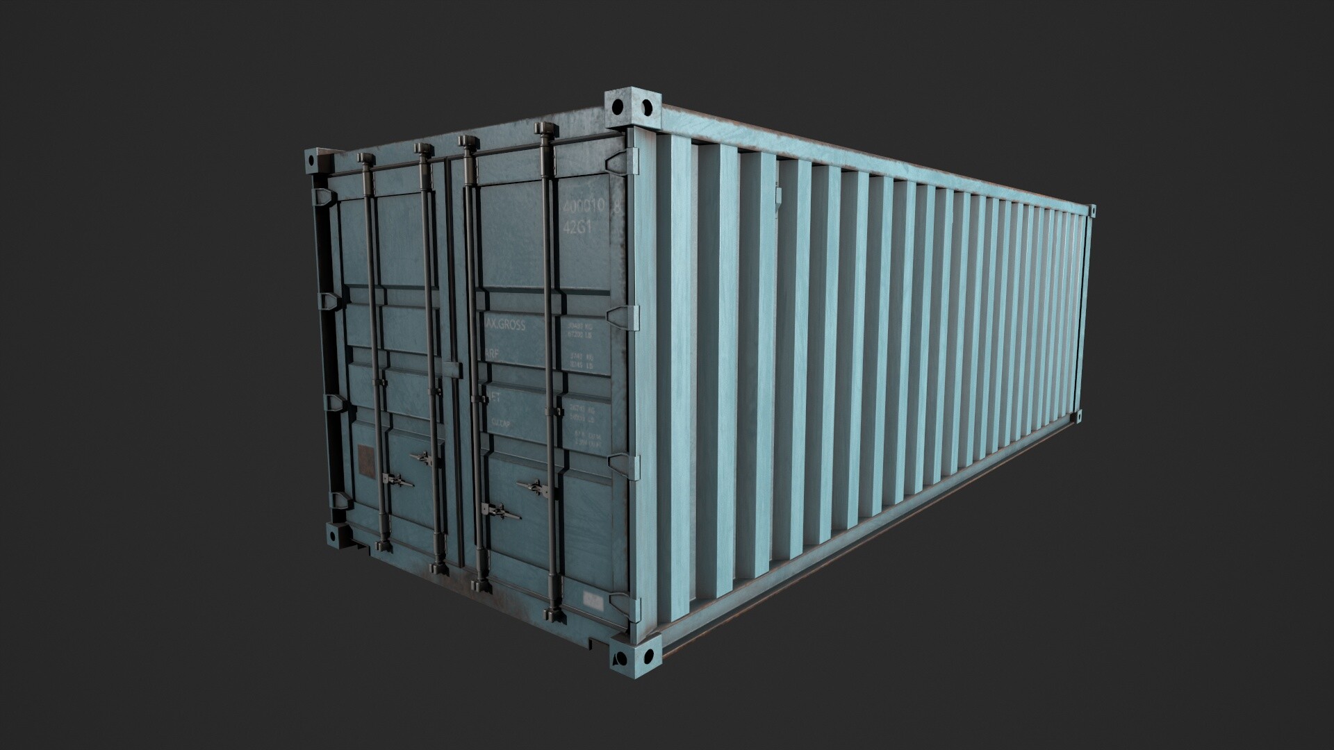 ArtStation - Stylized Container