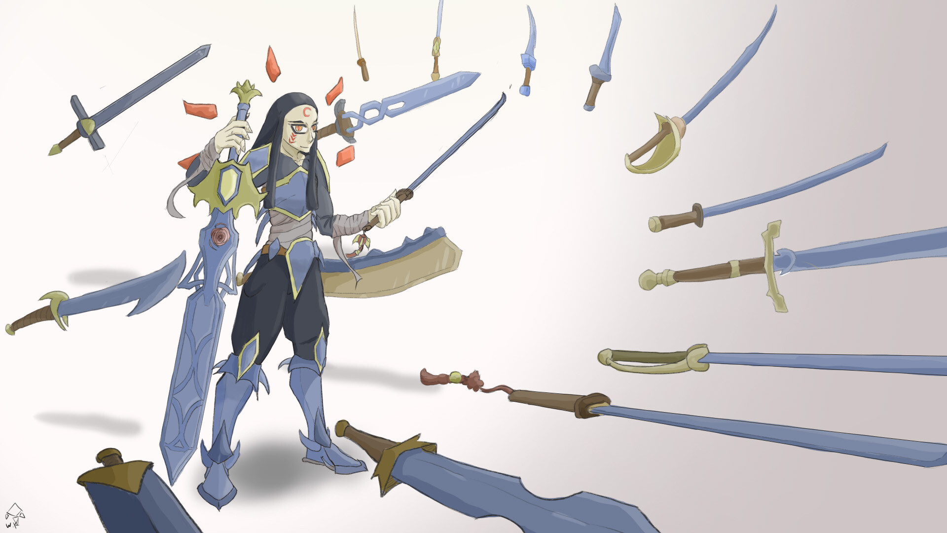 ArtStation - Sword Saint