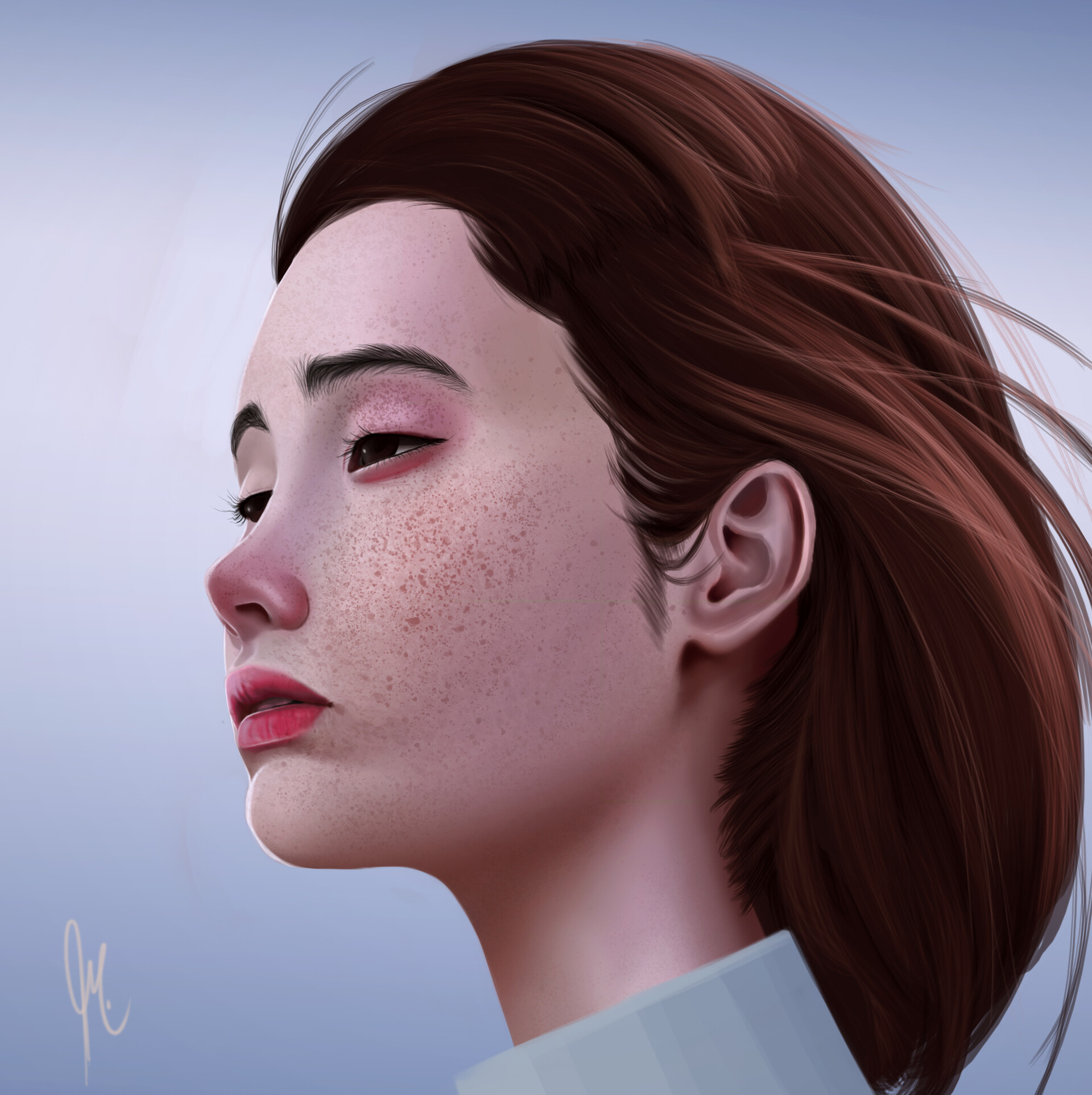 ArtStation - Semi-realistic Portraits