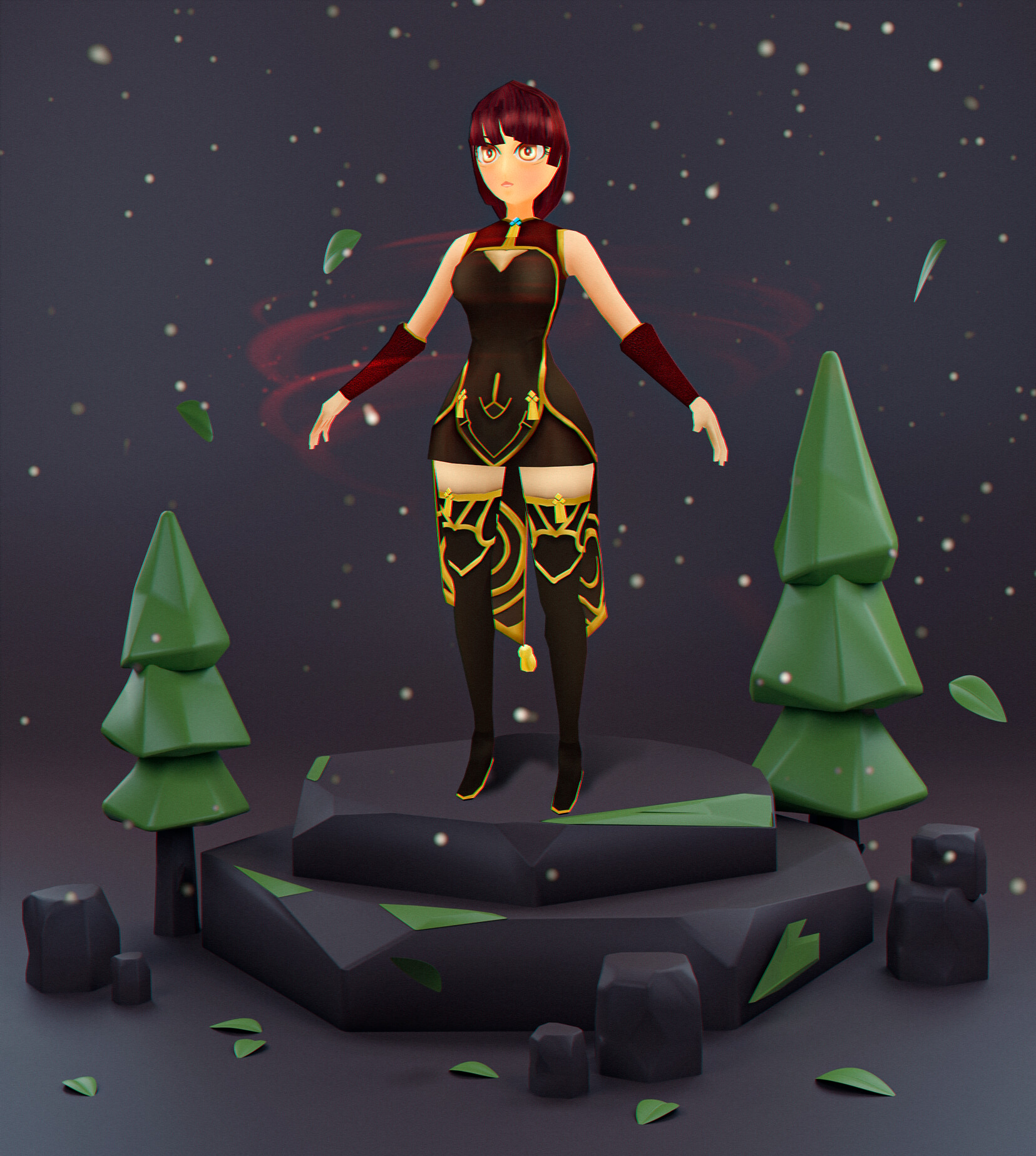 ArtStation - 3D Character Hand paint