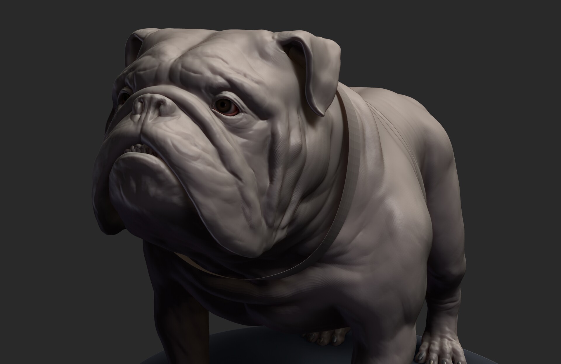 ArtStation - WIP Bulldog - #01