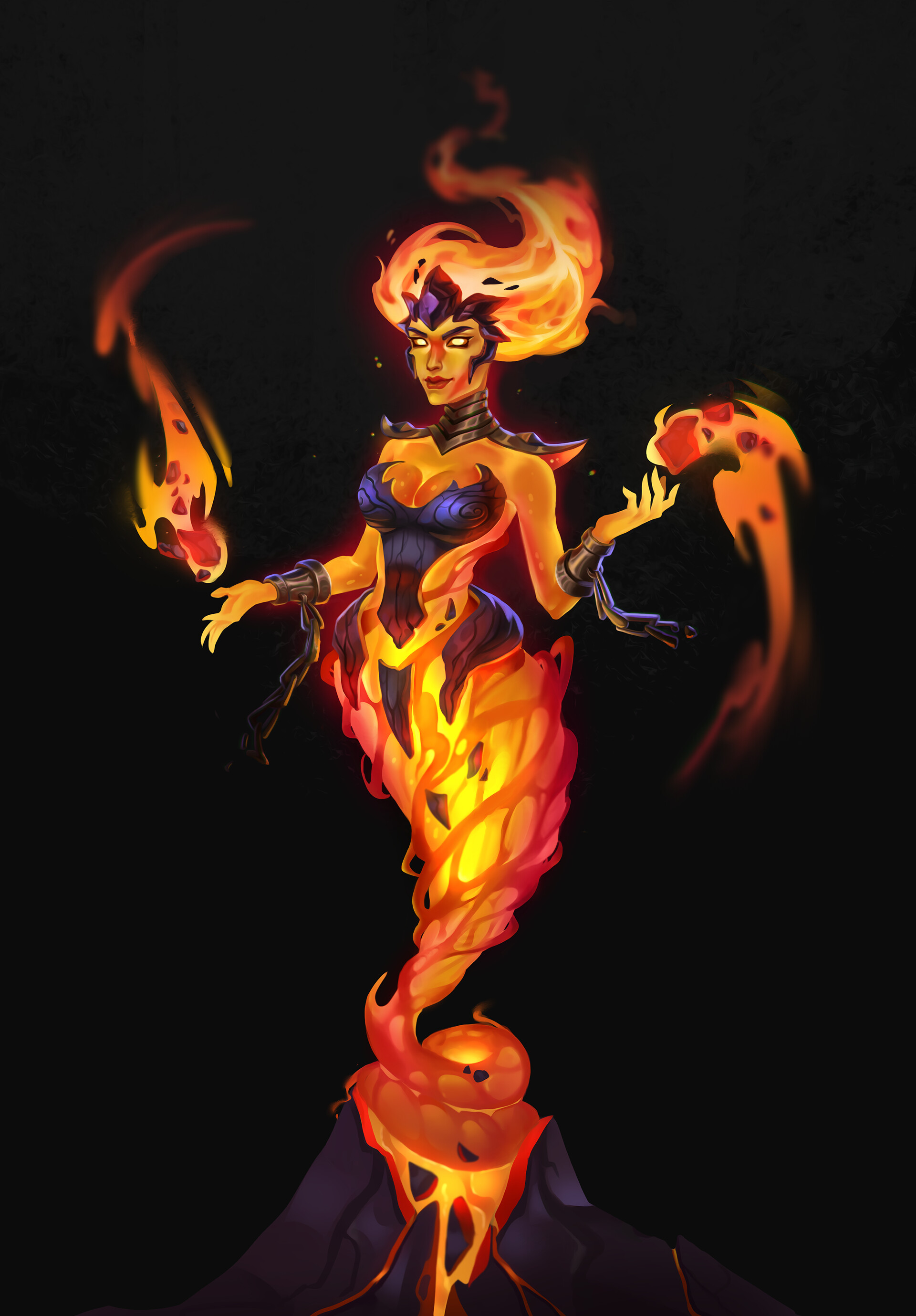 ArtStation - Elemental character