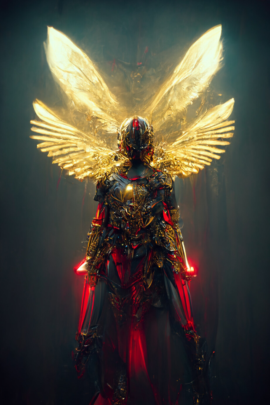 ArtStation - gold wings heroe