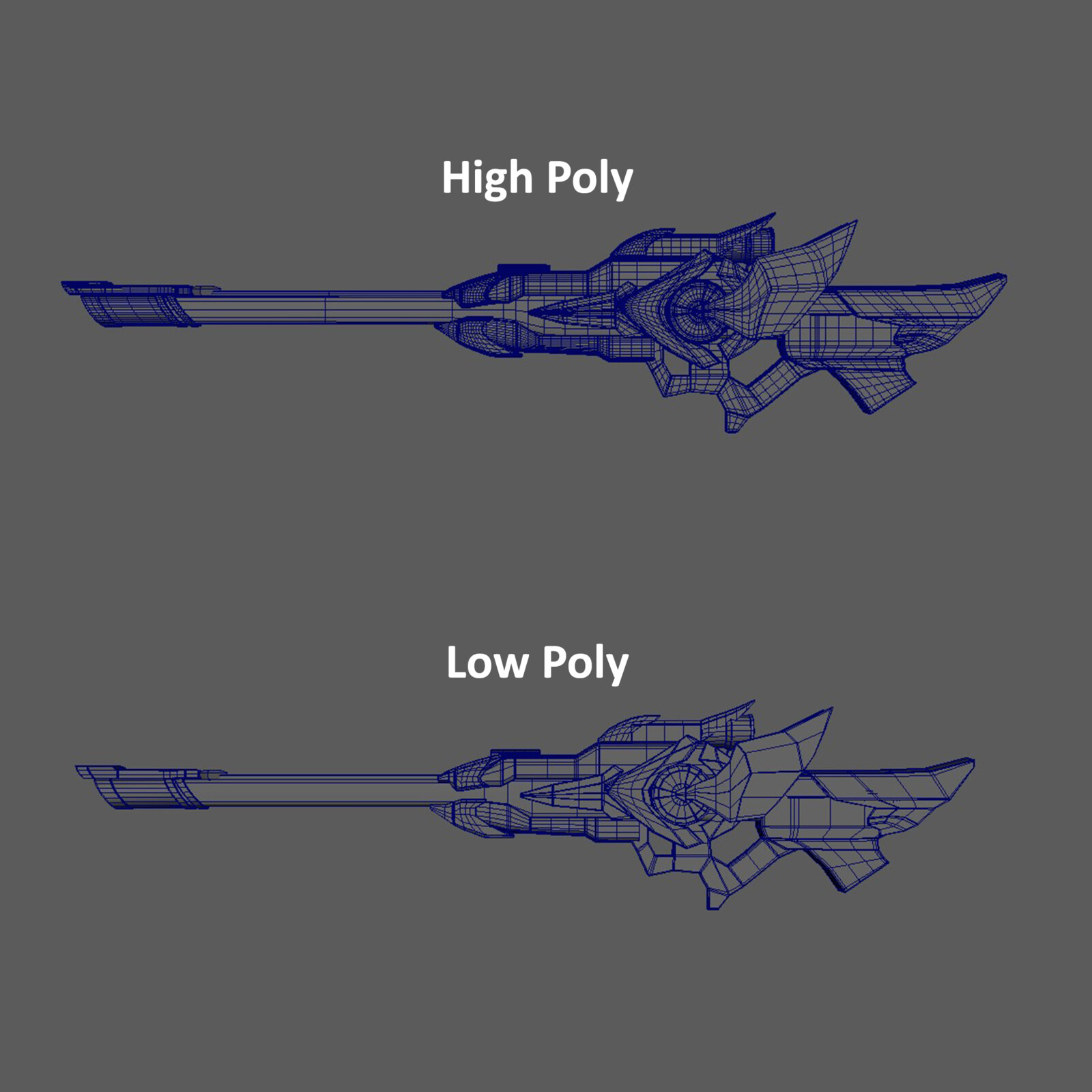Chin Xin Jue - Weapon model