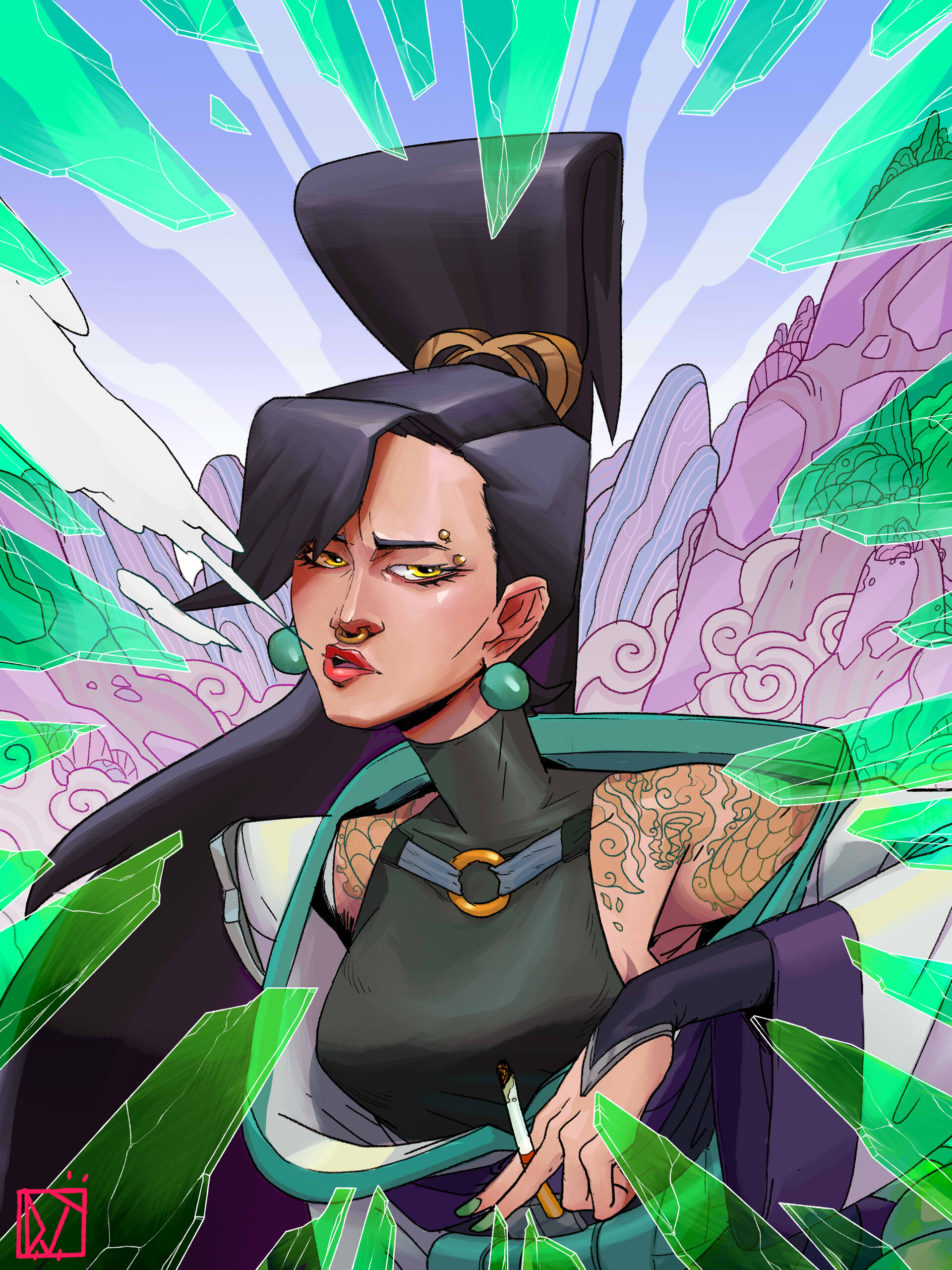 ArtStation - sage fanart