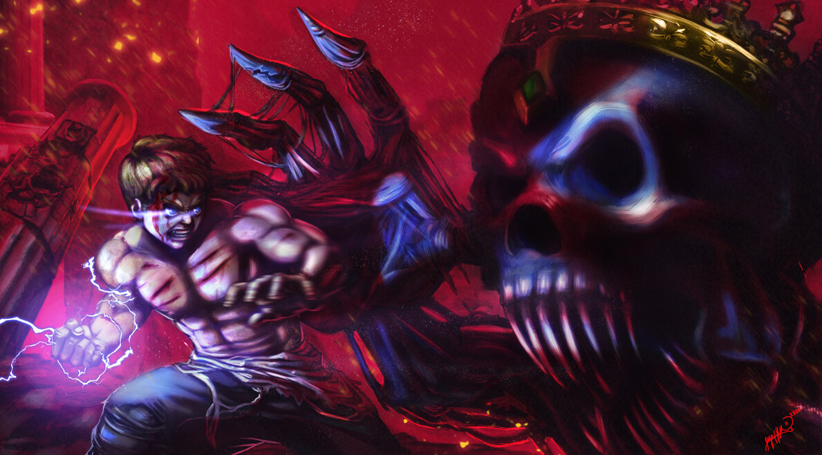 ArtStation - Fall of King Bjurn: The Undead King