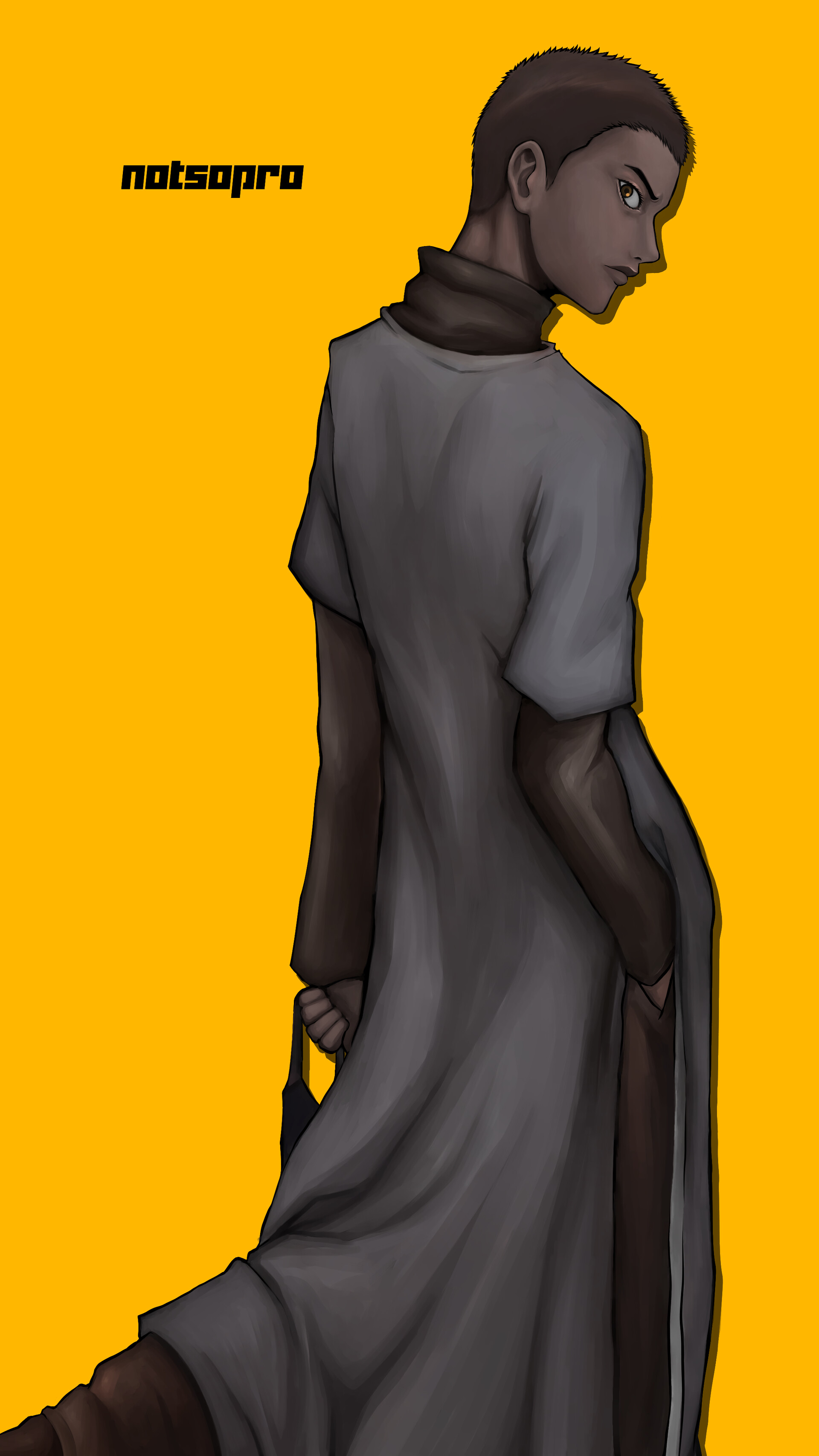 ArtStation - Self anime-illustration again.