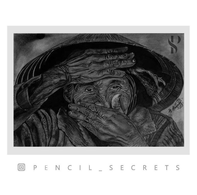 ArtStation - Hyperrealism Pencil Sketching