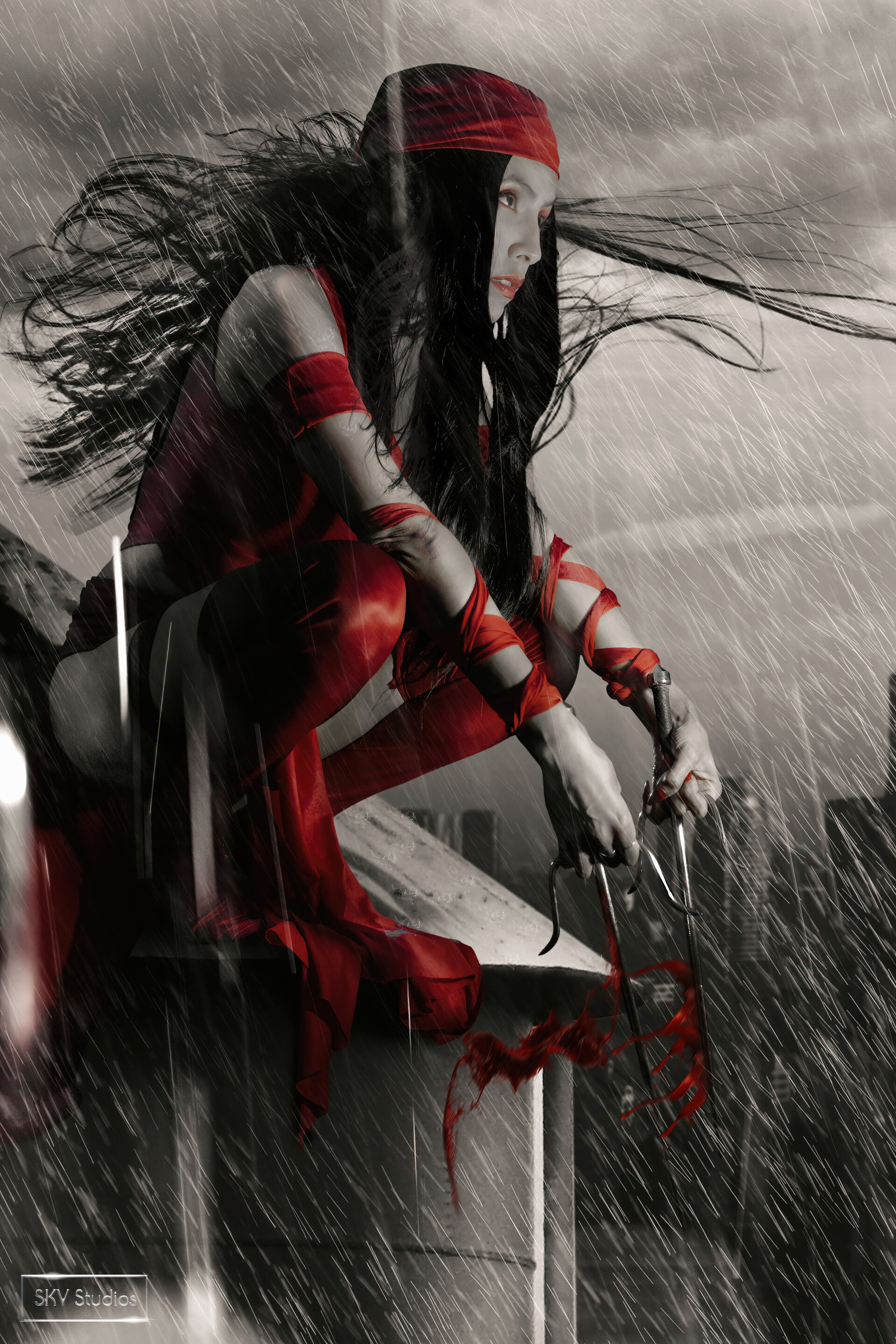 ArtStation - Black, White and Blood