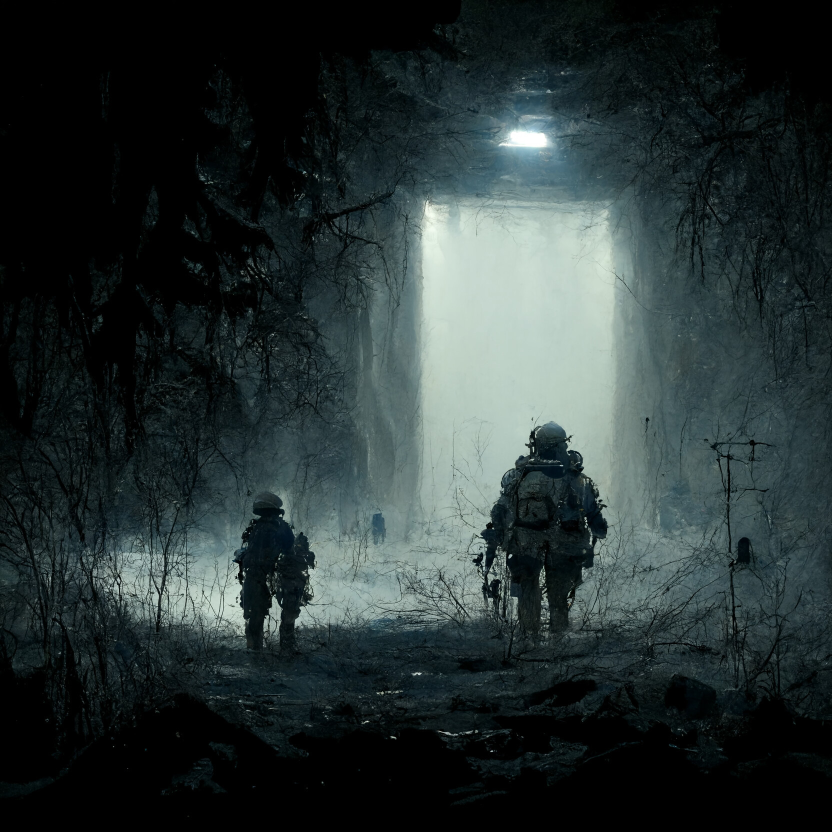 ArtStation - Gates of Tannhauser Wariors Stalker concept art