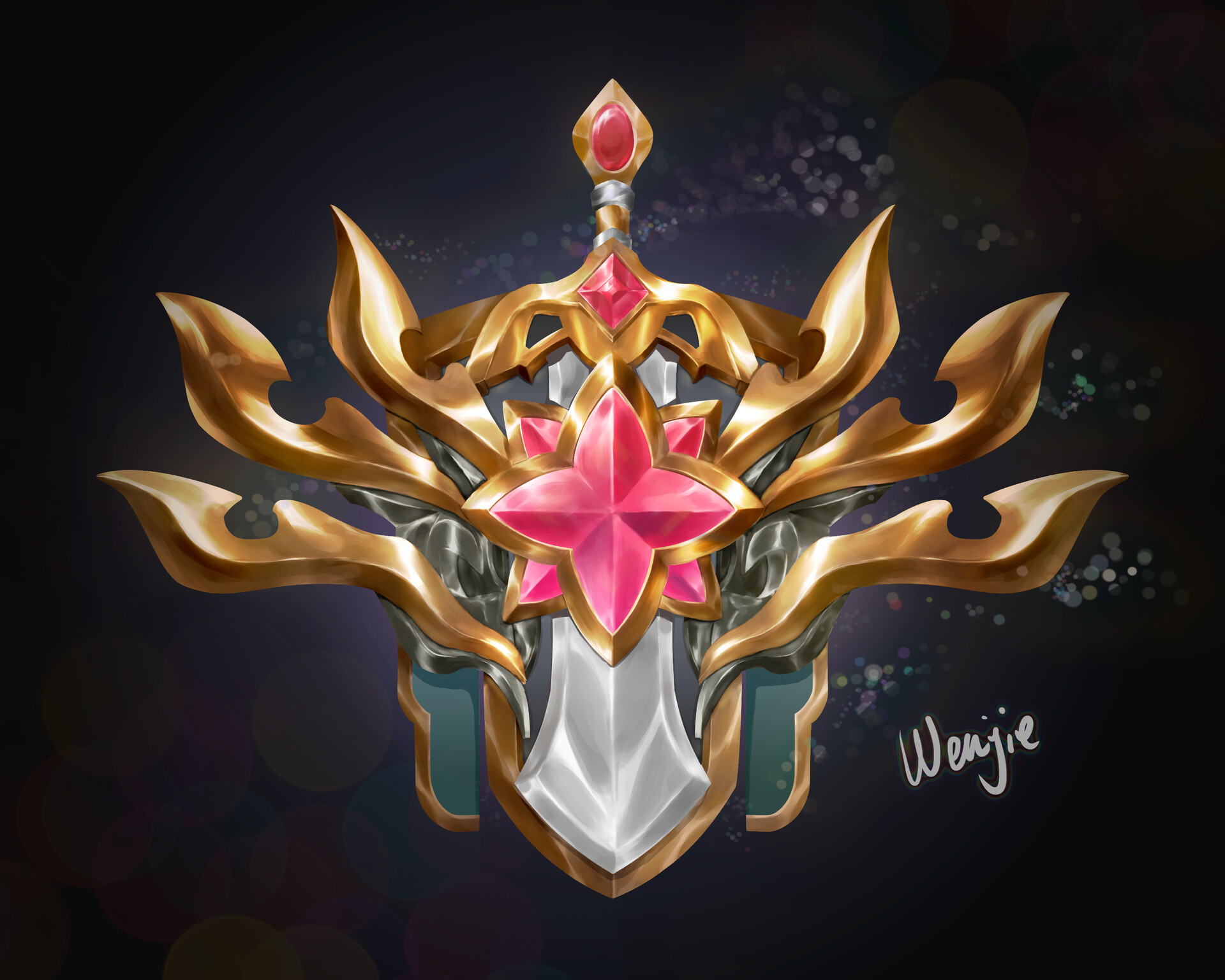 ArtStation - Fantasy Badge