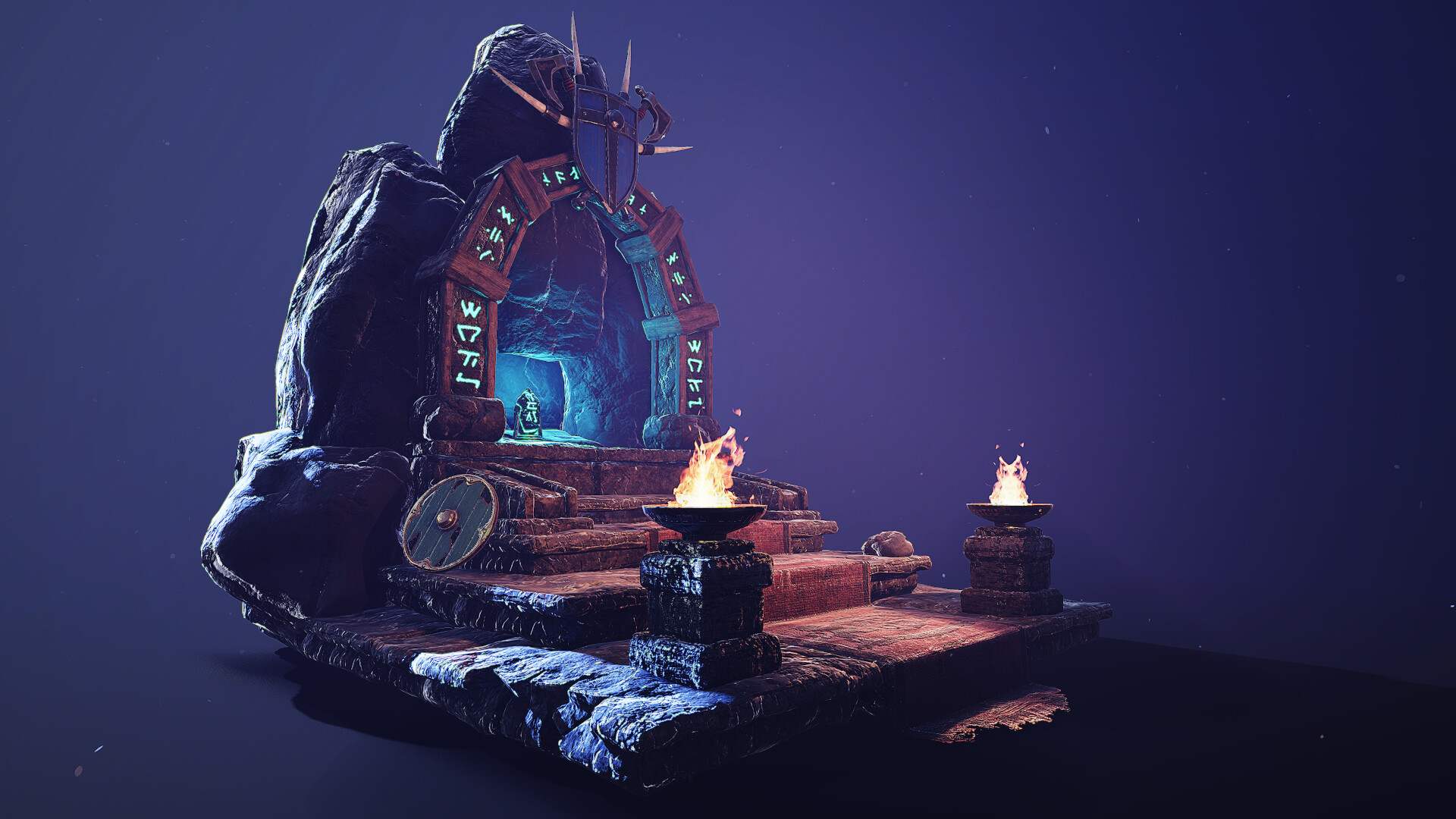ArtStation - Mystical altar