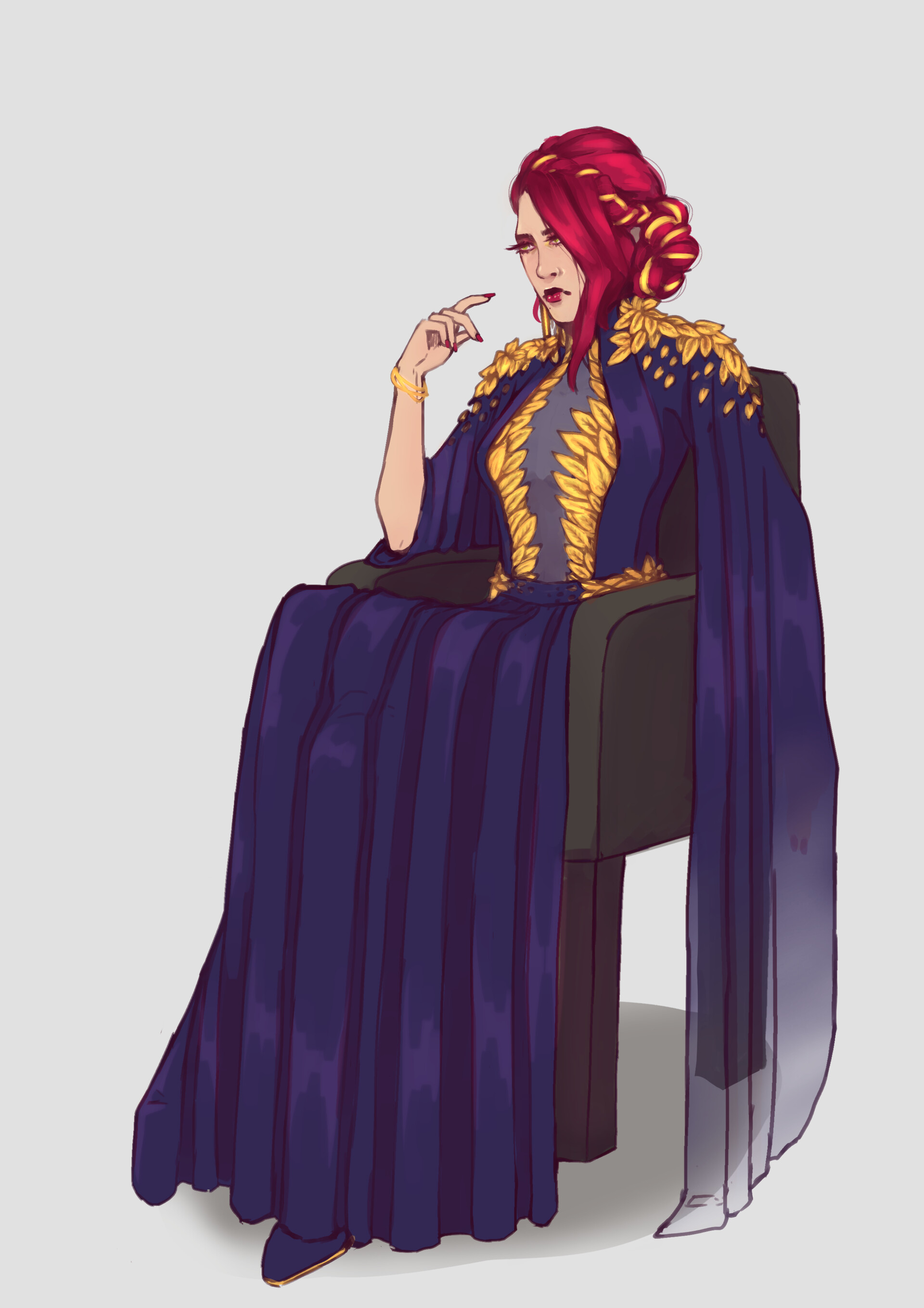 ArtStation - Character Concept of Villainess