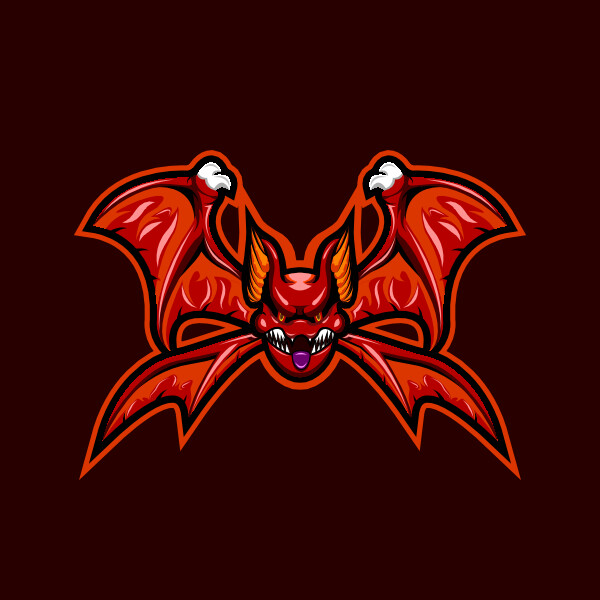 ArtStation - logo de murciélago