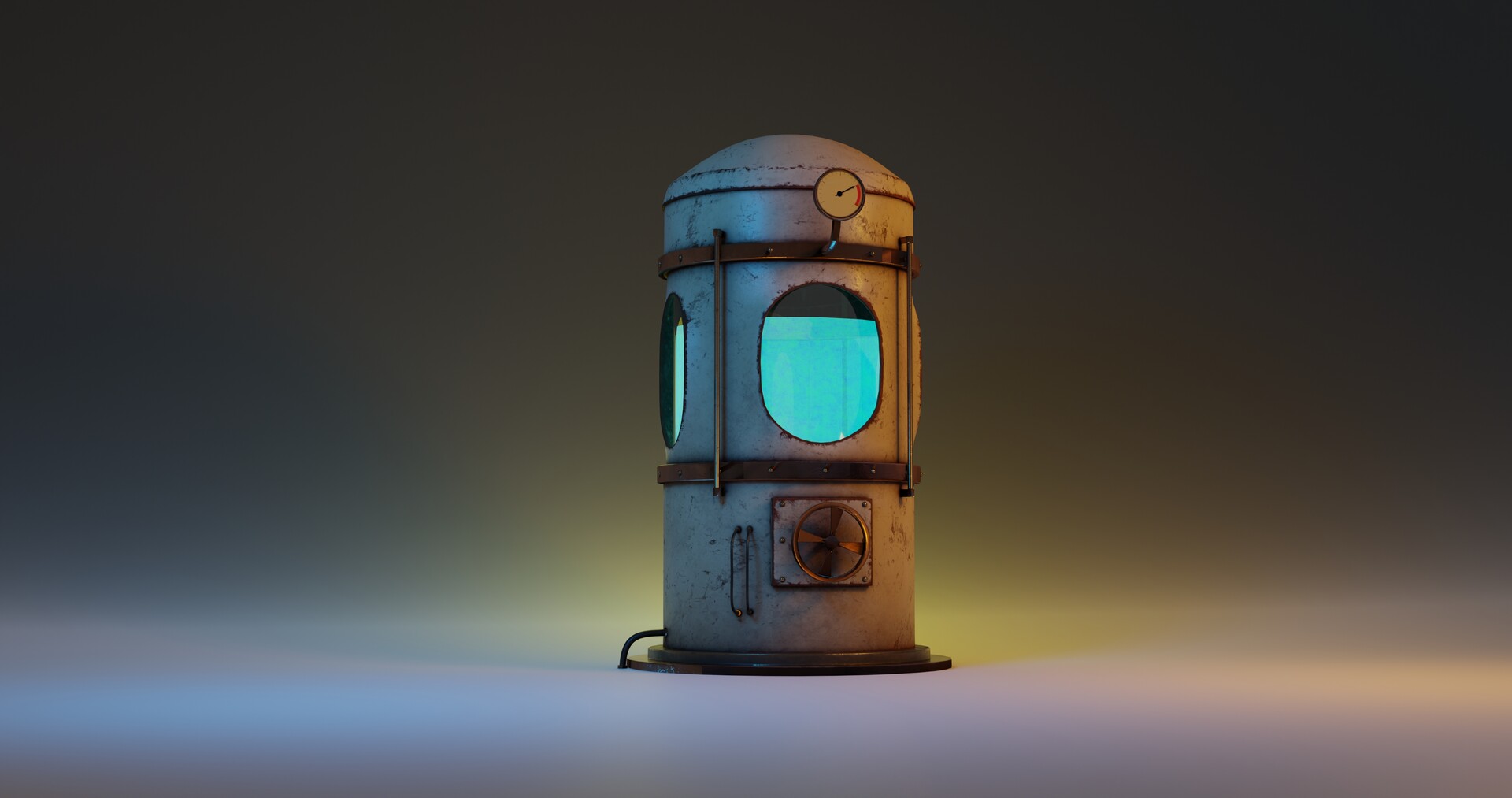 ArtStation - Cuve de laboratoire secret