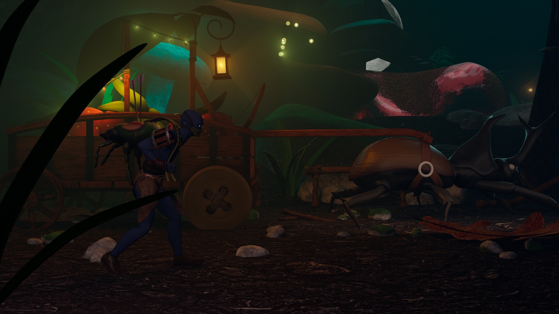 ArtStation - Projet fin d'année Bachelore2 (Modélisation Zbrush; Rigging et Lumières)