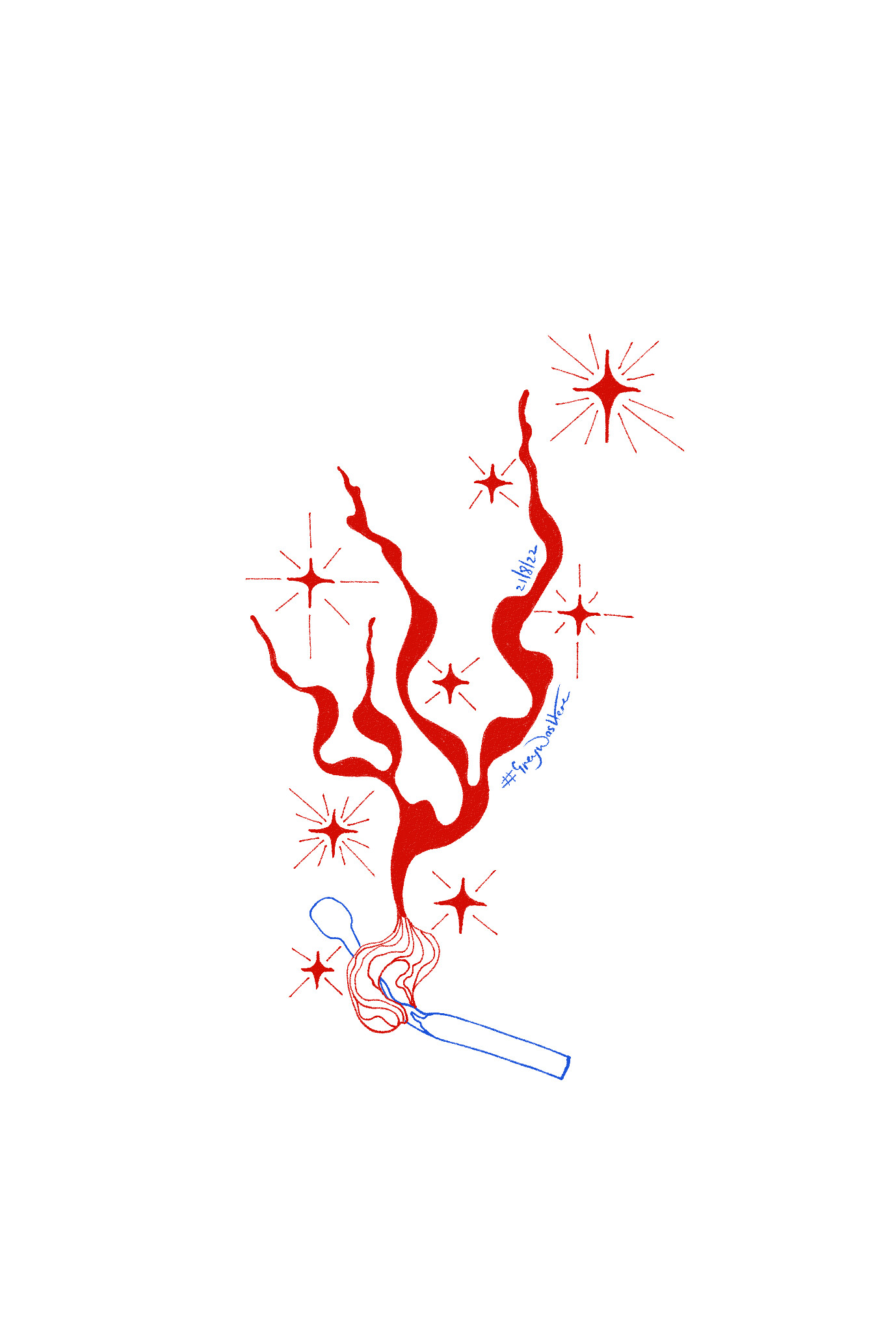 ArtStation - Burning stars Experiment