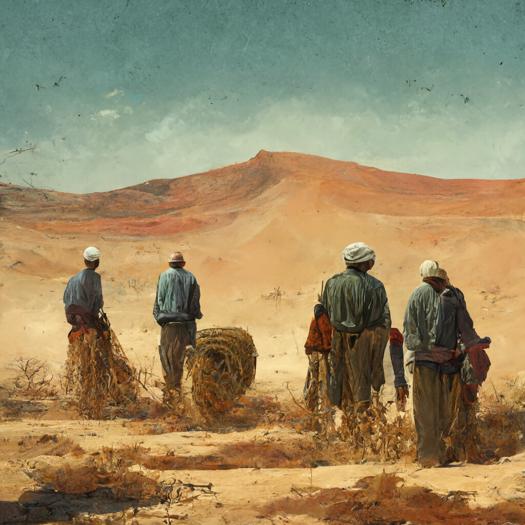 ArtStation - Desert Farmers