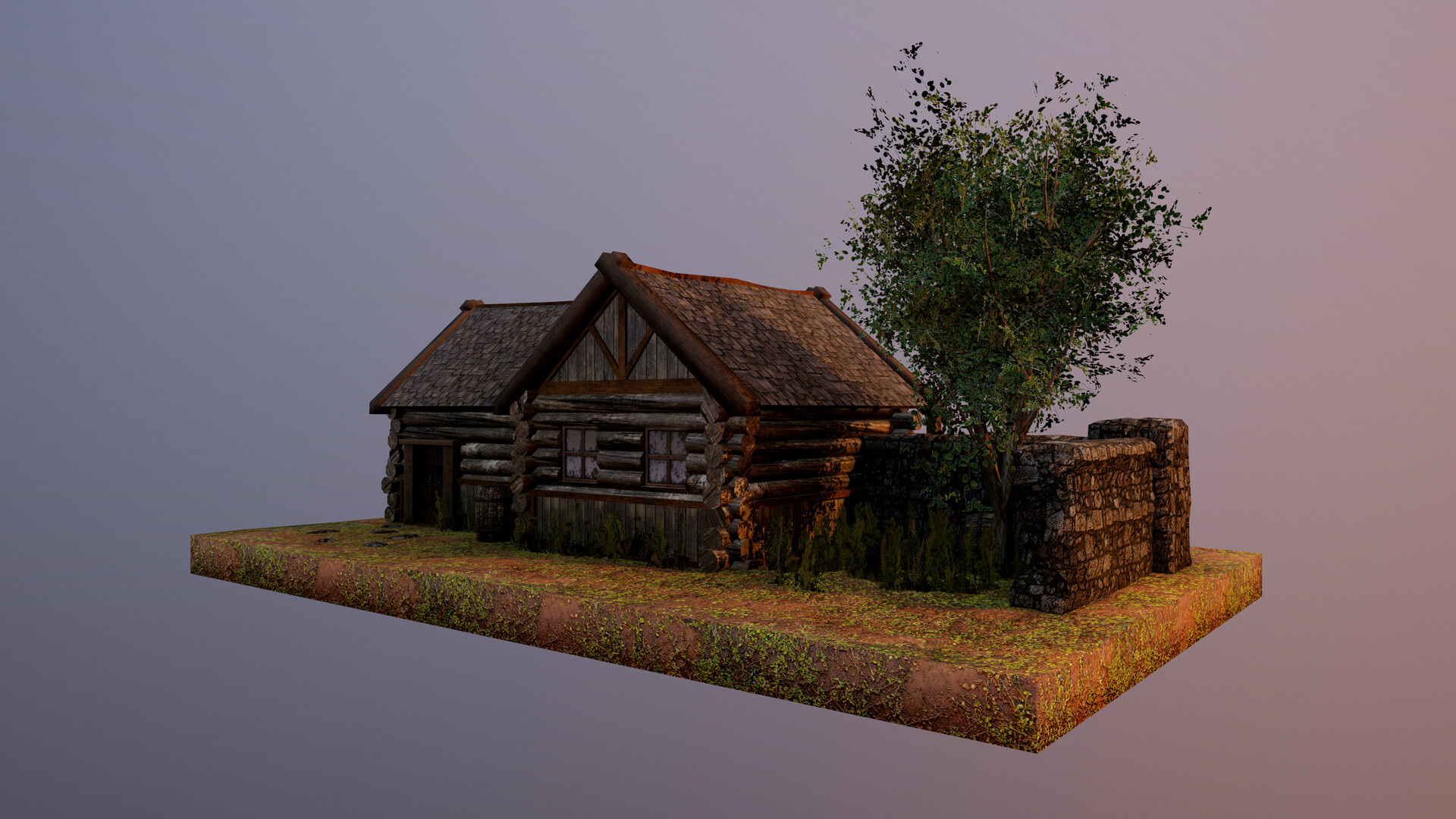 ArtStation - Old Hut