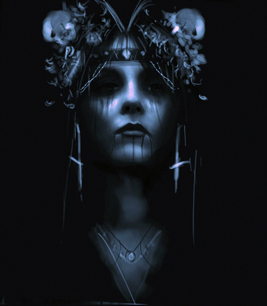 ArtStation - Vampire High Priestess