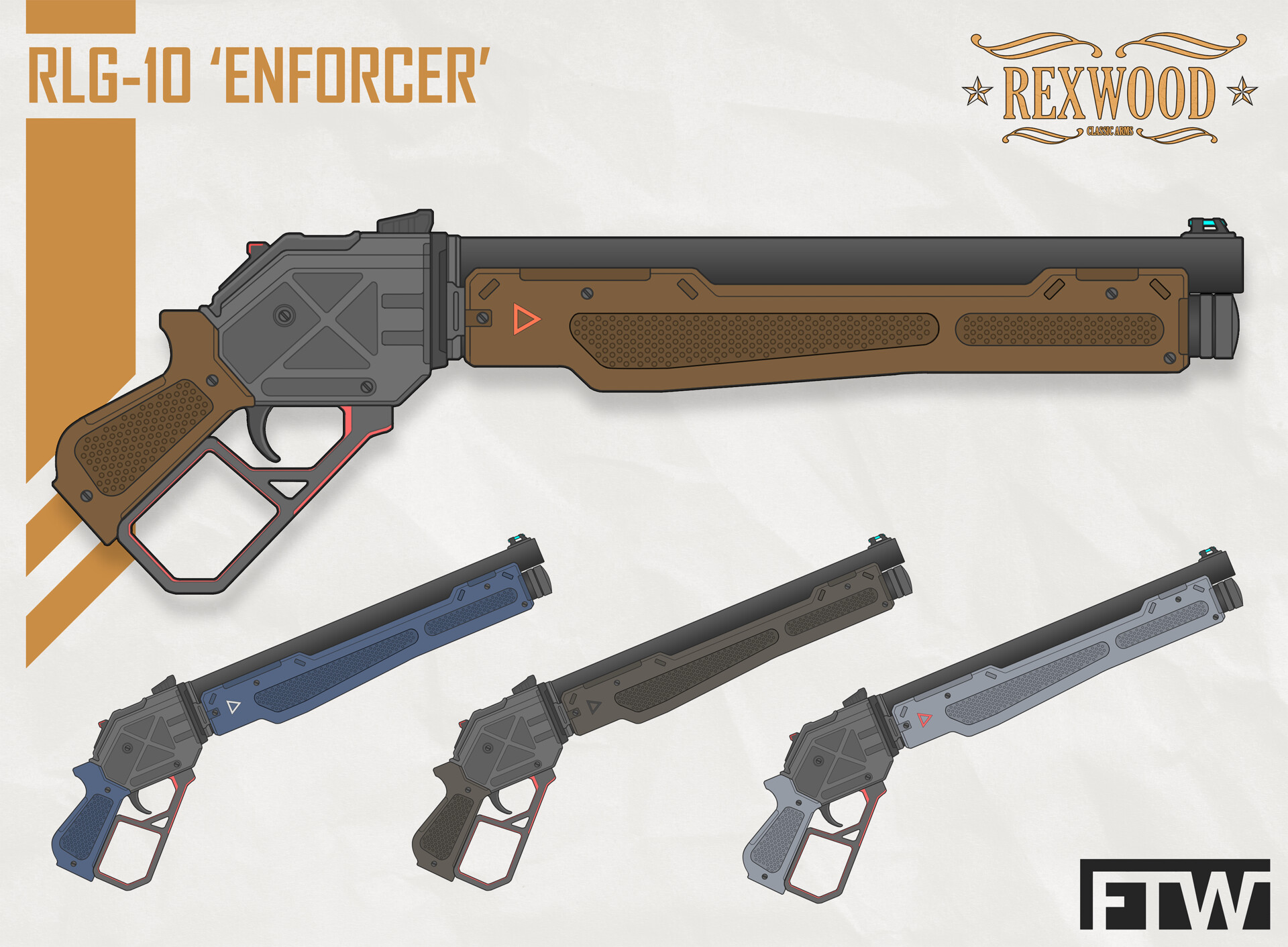 FTWilliams - Lever Action Shotgun - 