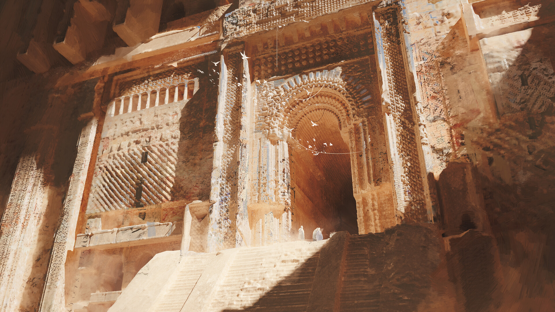 ArtStation - Temple Entrance