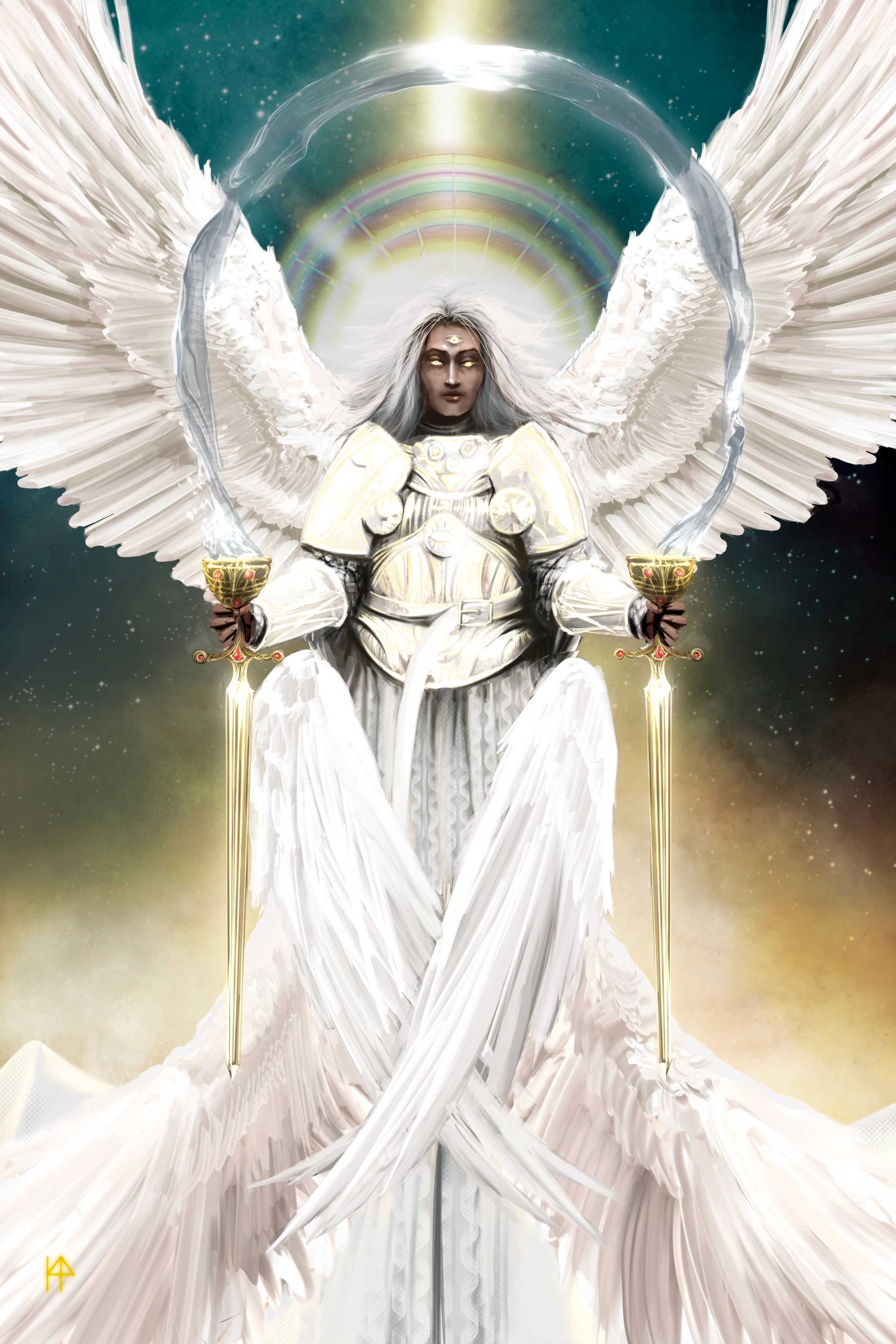 Serra Paragon, by KILART (choe, heonhwa) : ImaginaryAngels