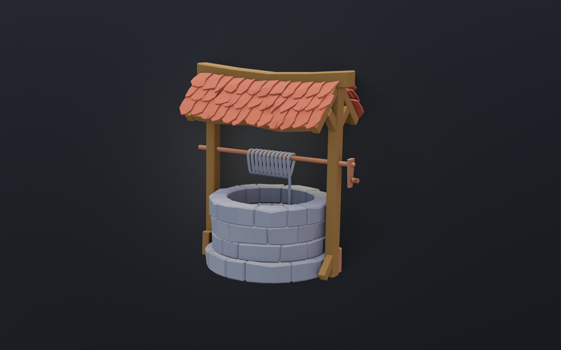 ArtStation - Water Well