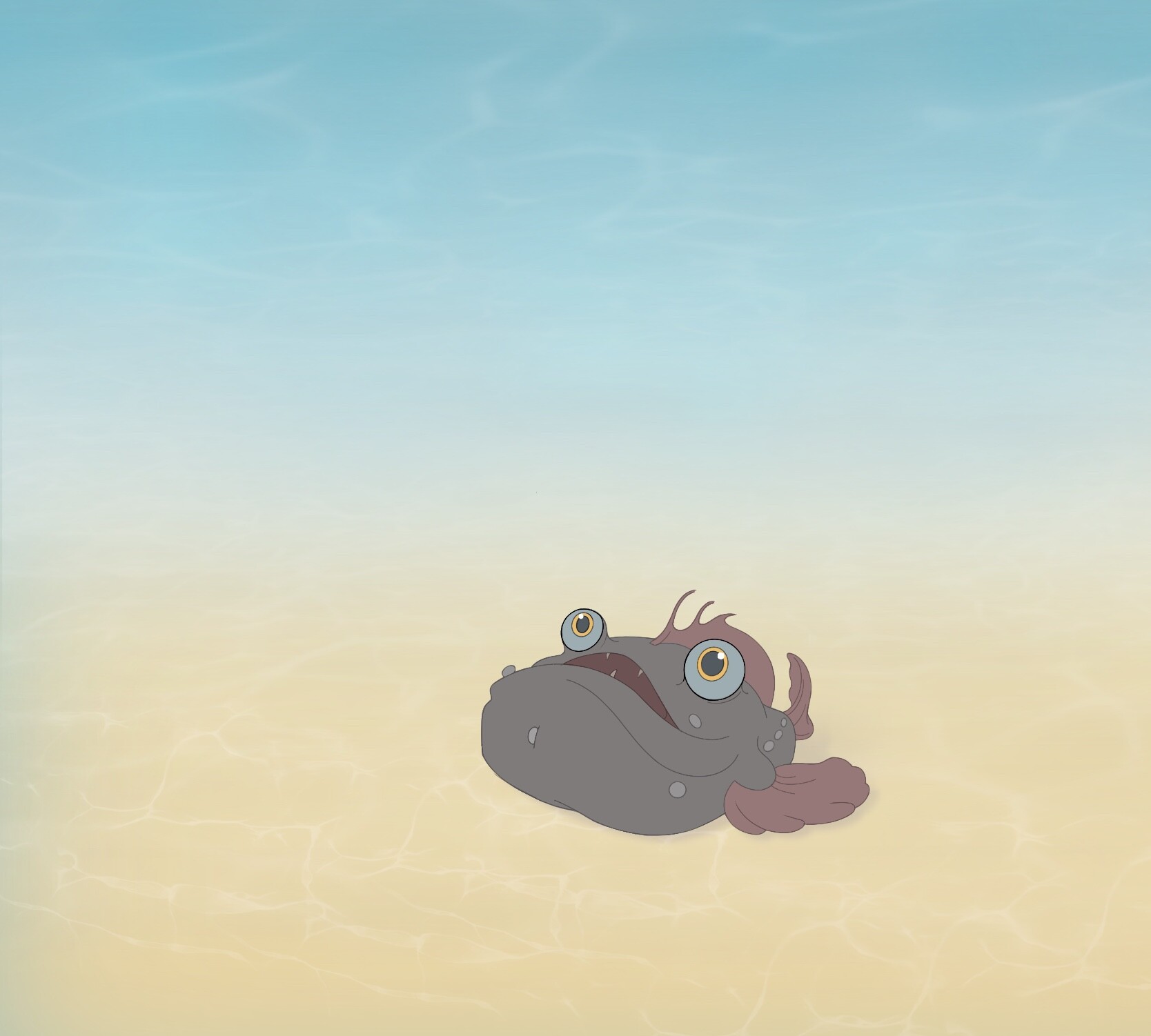 ArtStation - Stone fish