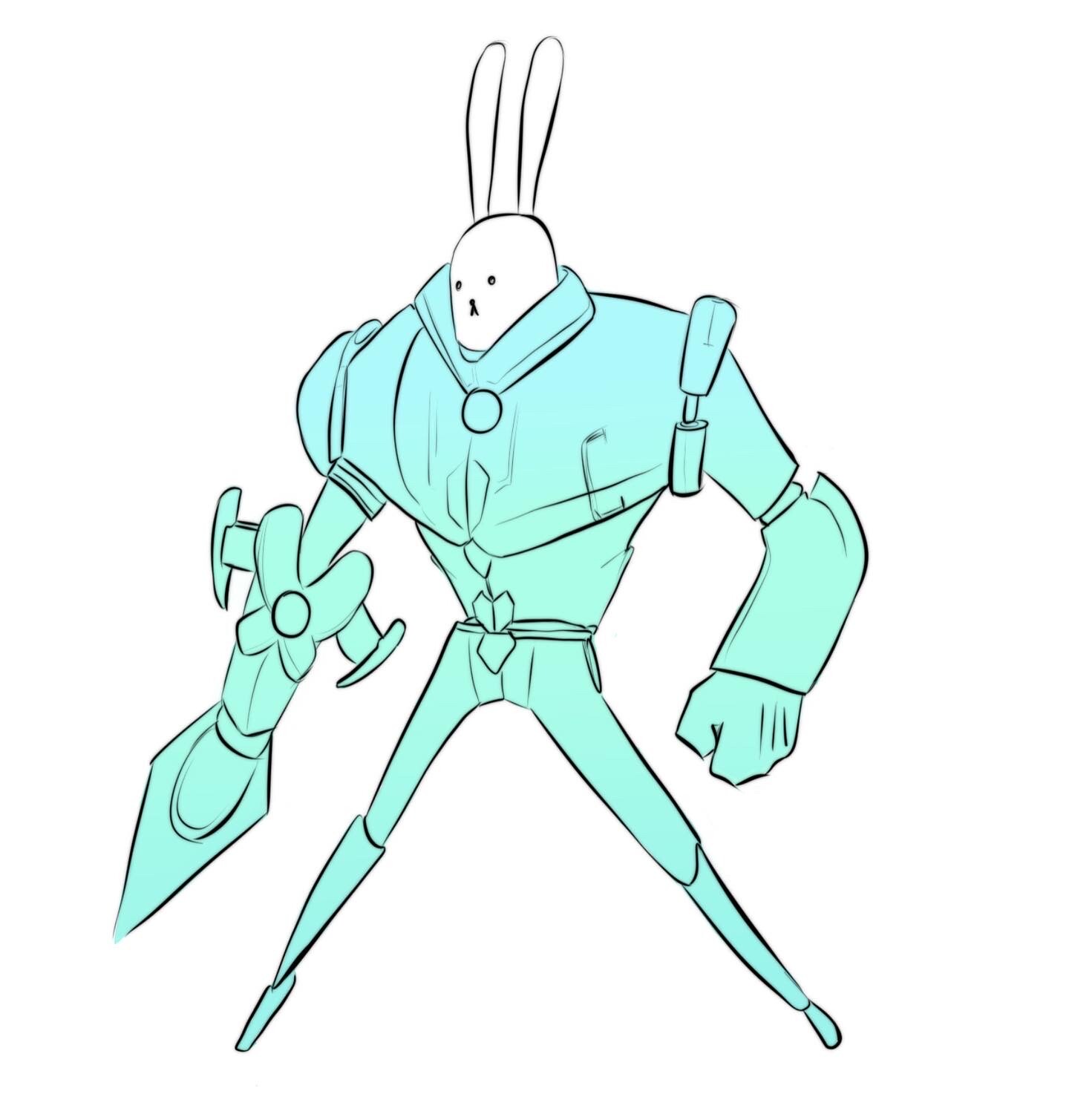 ArtStation - Mecha rabbit