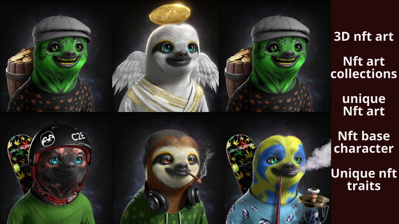 ArtStation - 3d nft art