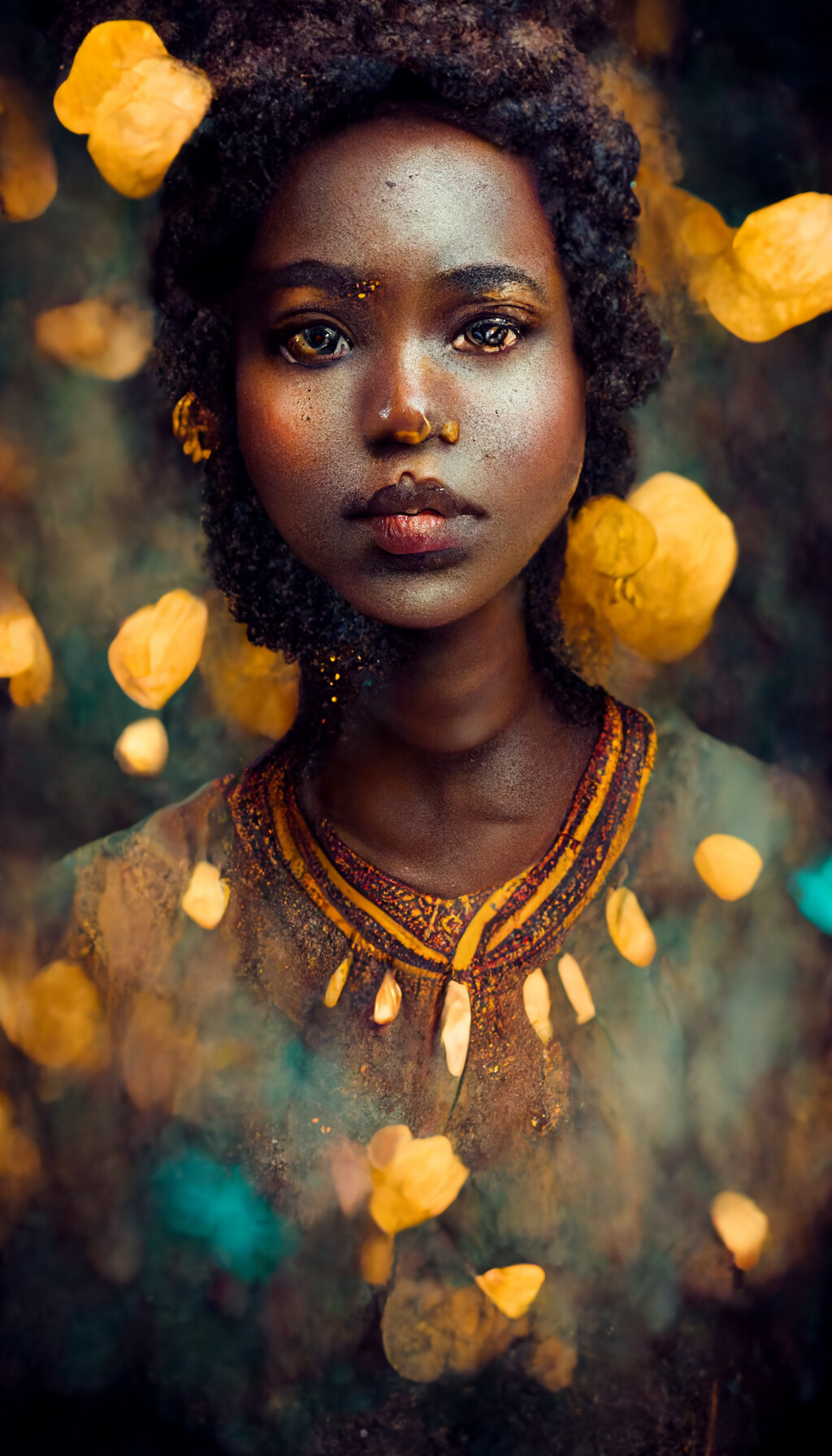 ArtStation - African woman portrait