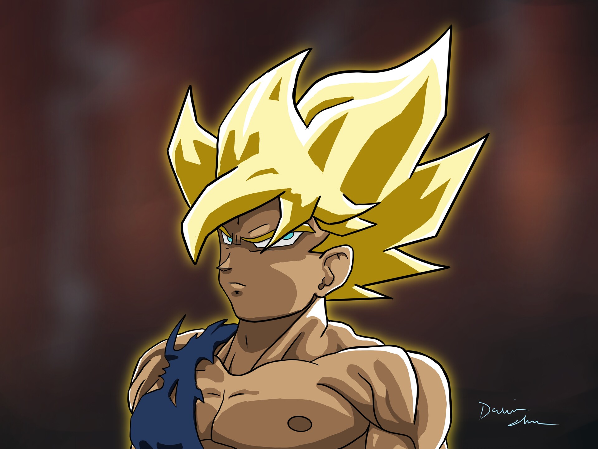 ArtStation - Ssj Goku