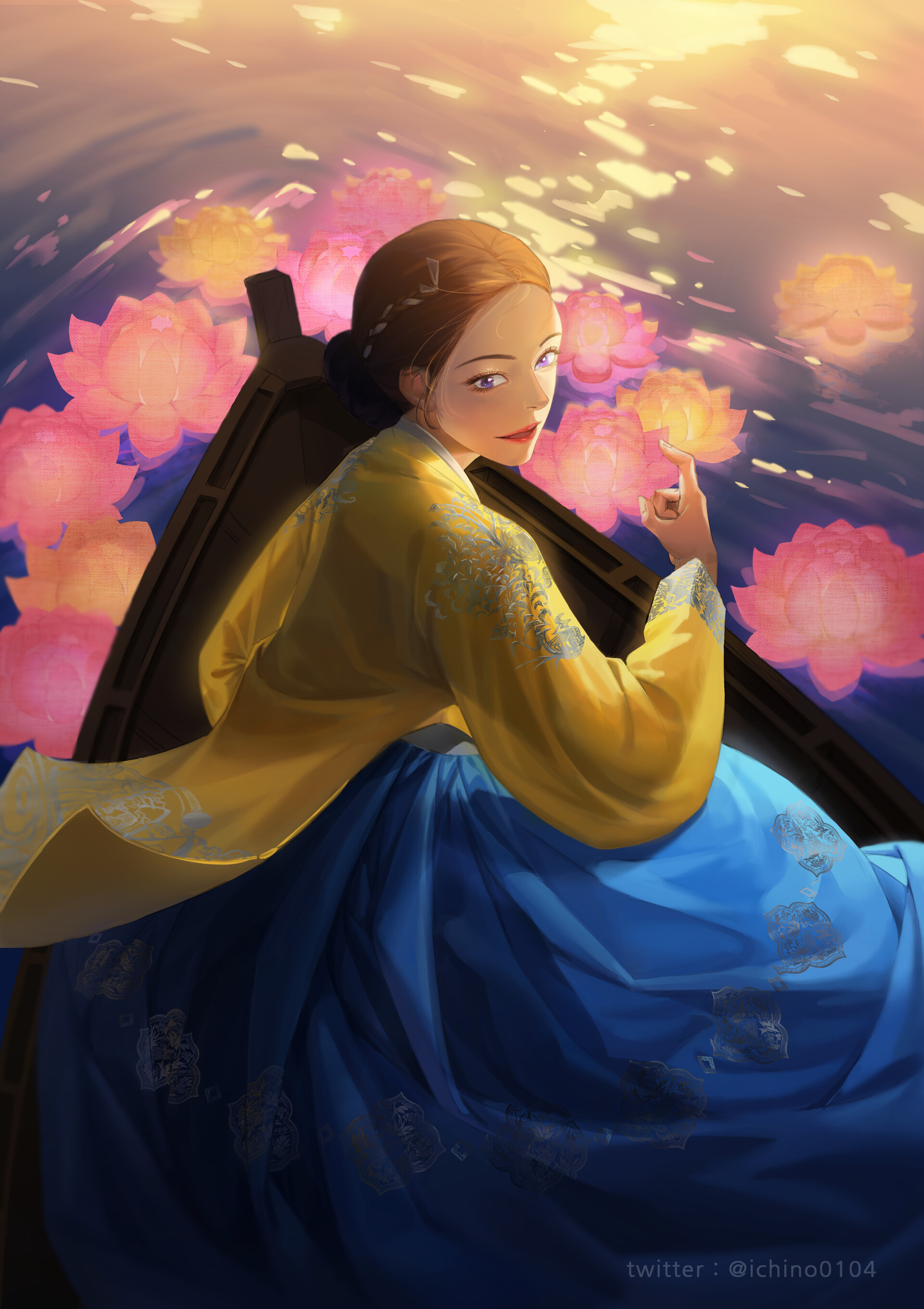 Artstation 추석 일러스트