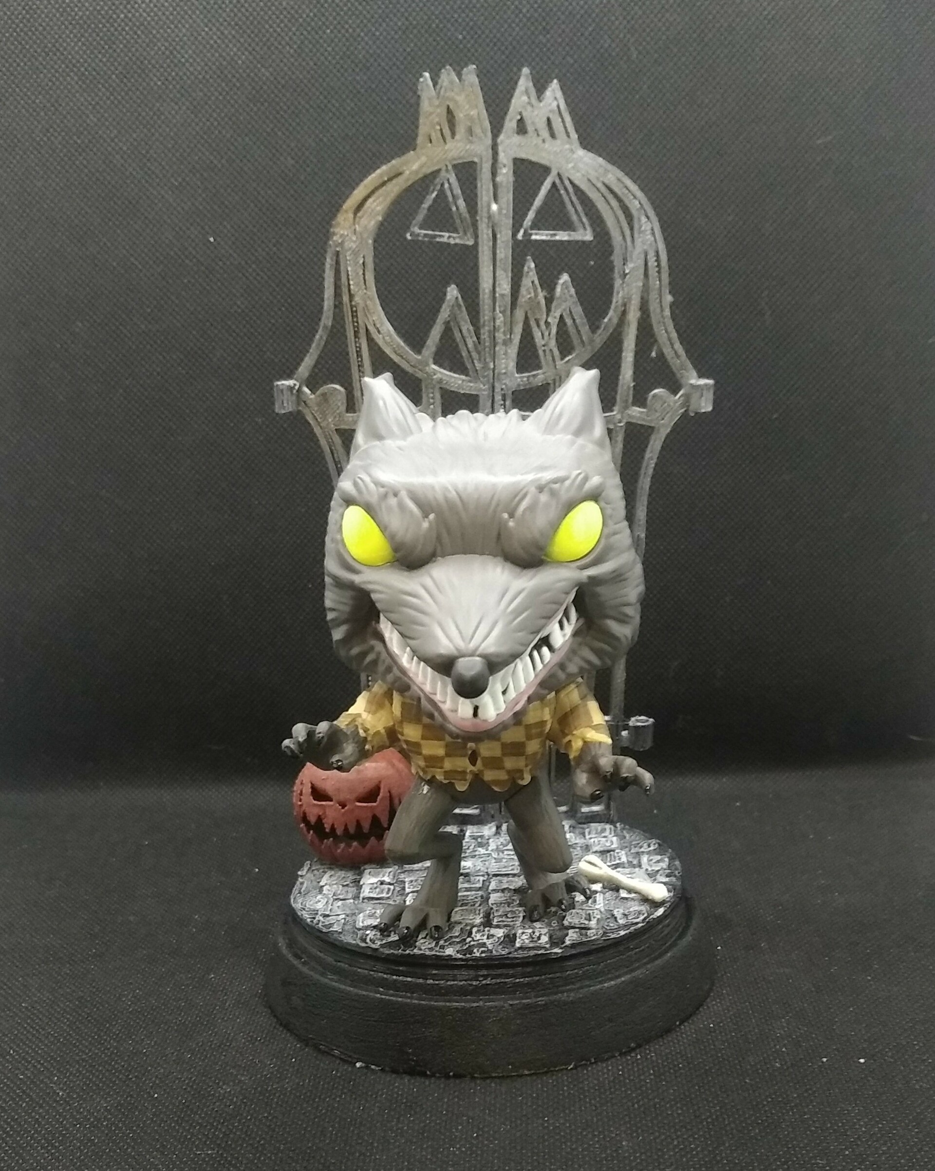 ArtStation - Socle Diorama Wolfman Funko Pop
