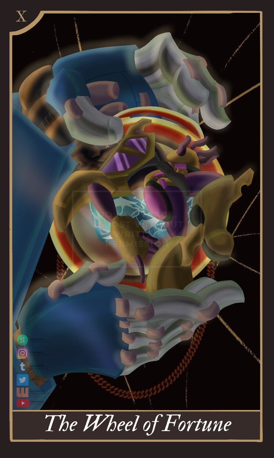 ArtStation - IDW Tarot Cards - Swindle and Starscream