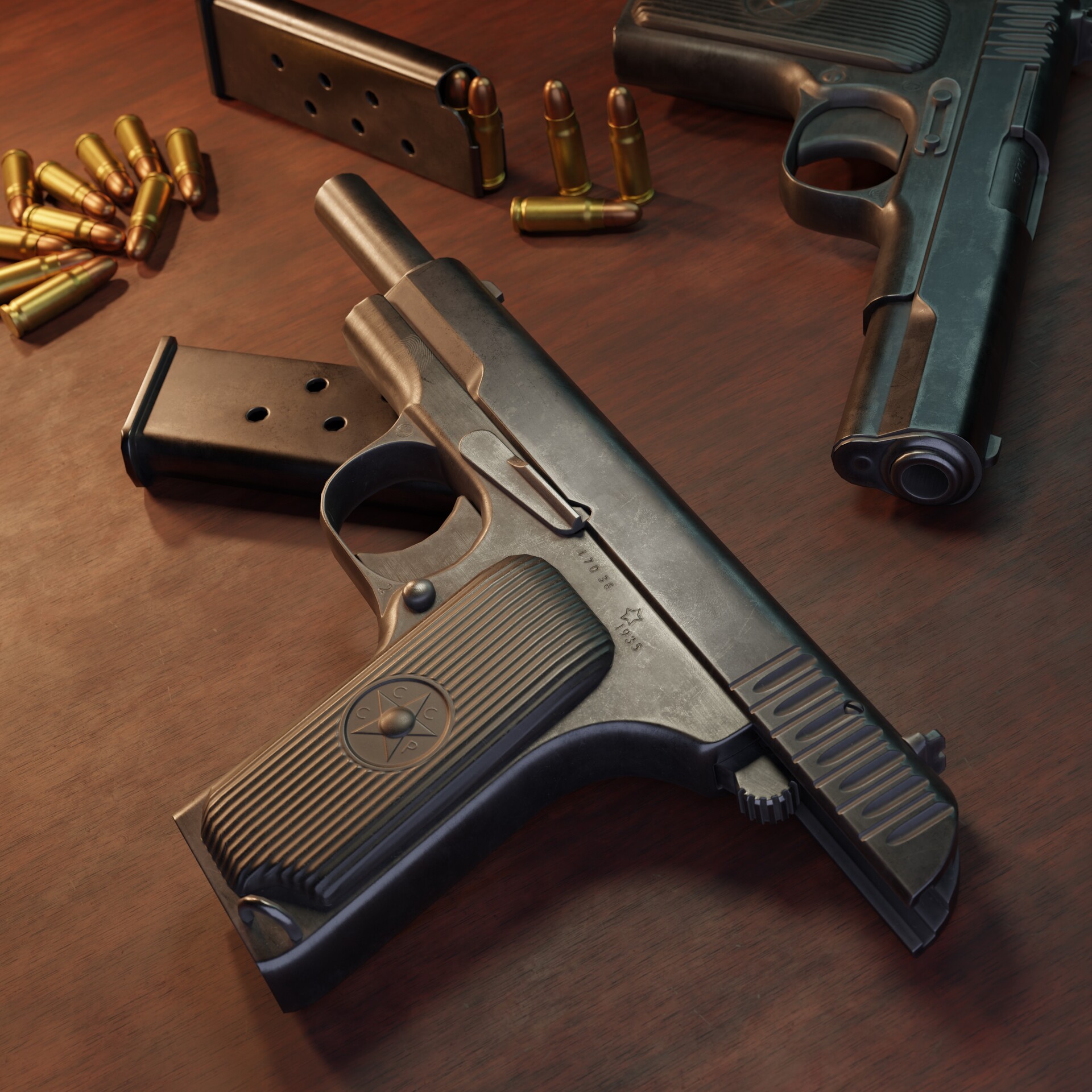 ArtStation - Tokarev TT-33