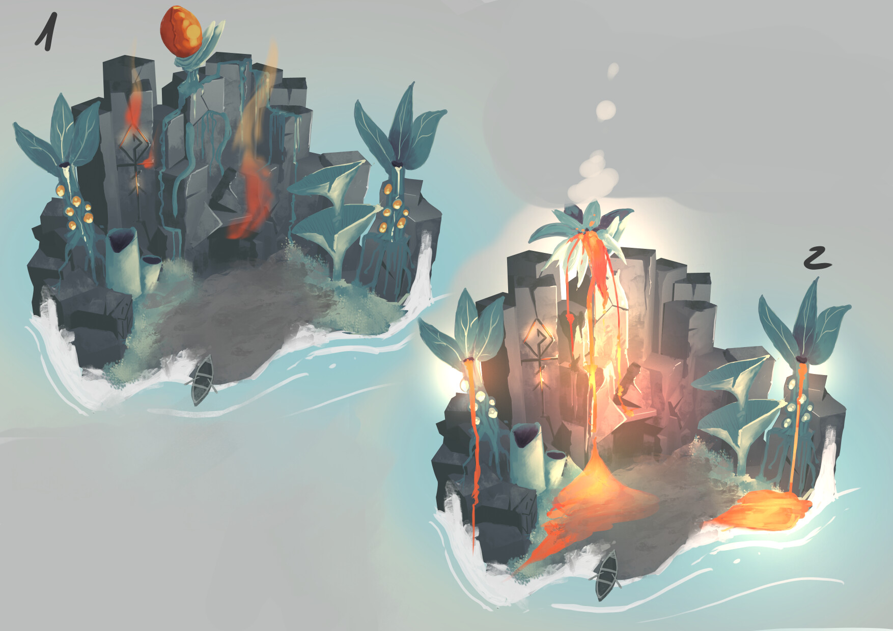 ArtStation - Tropical Island