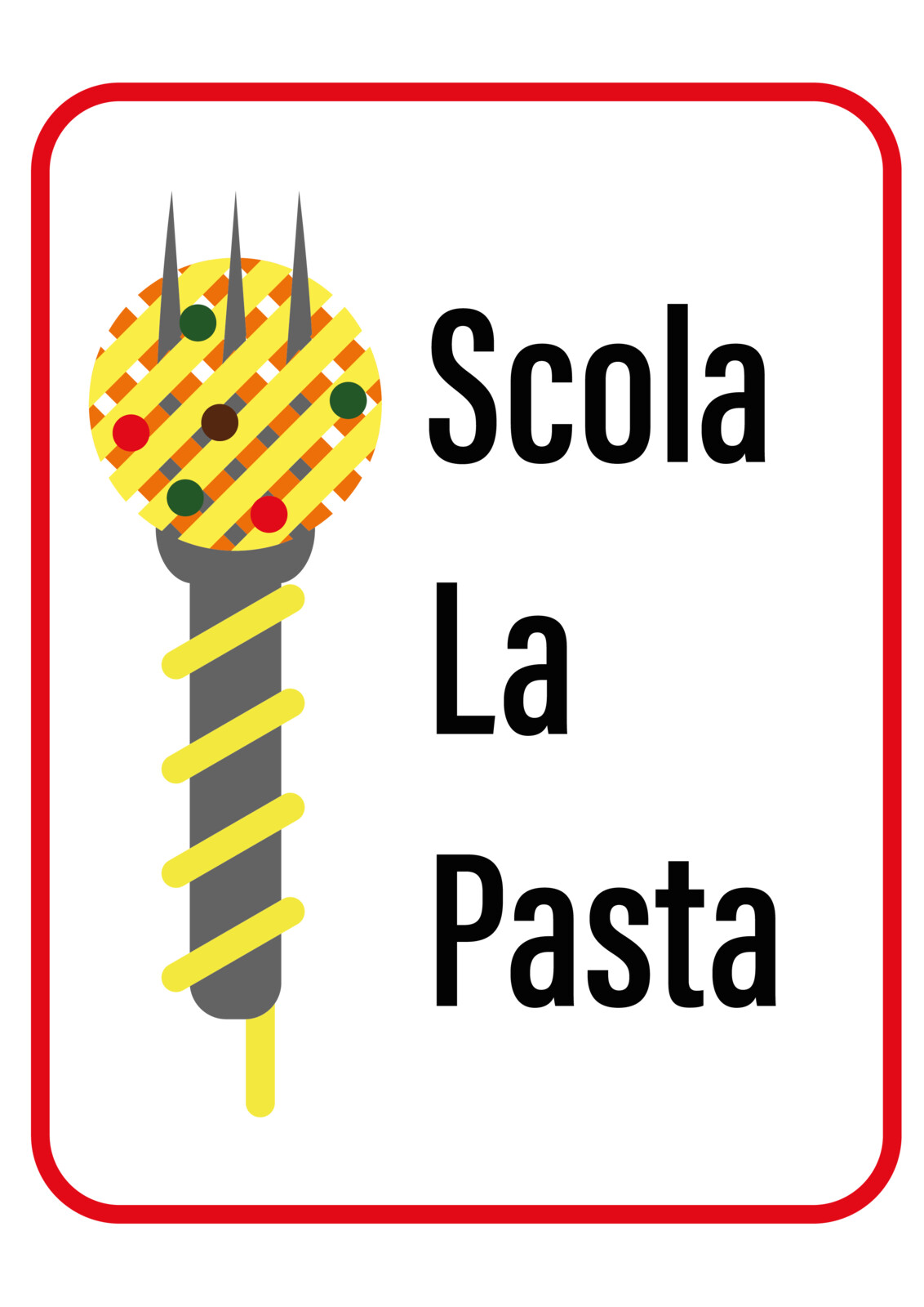 Kradan Bandicootovich - Cafe "Scola La Pasta" Logo & Menu Design