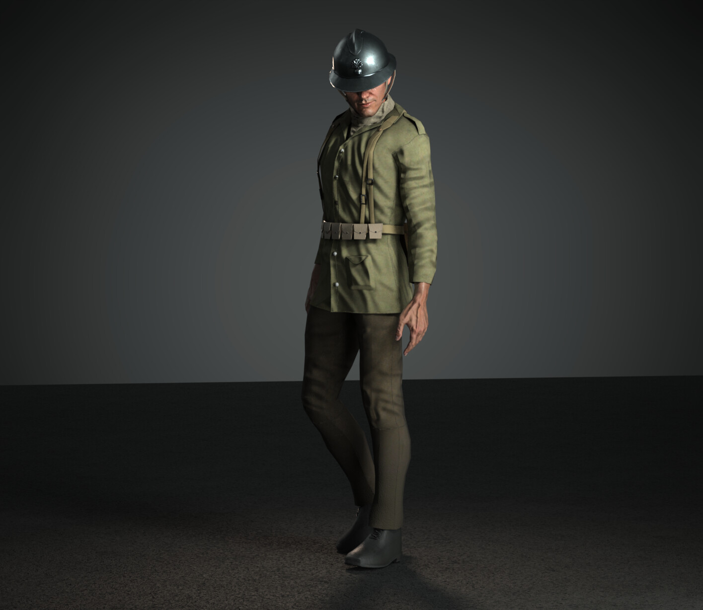 ArtStation - French Soldier