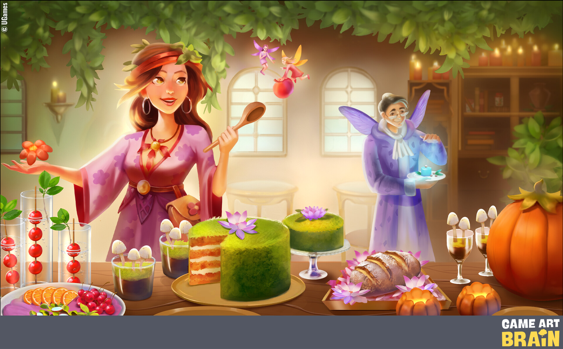 Game Art Brain - Creation & Consulting - Interludes Illustrations