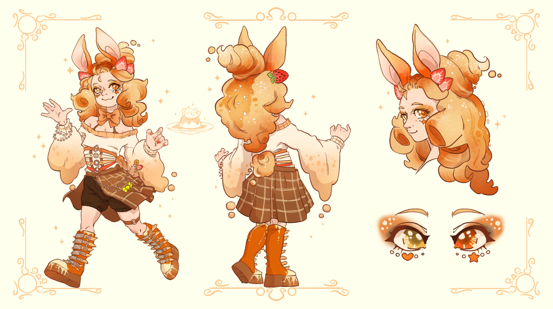 ArtStation - Character Sheet – Caramel