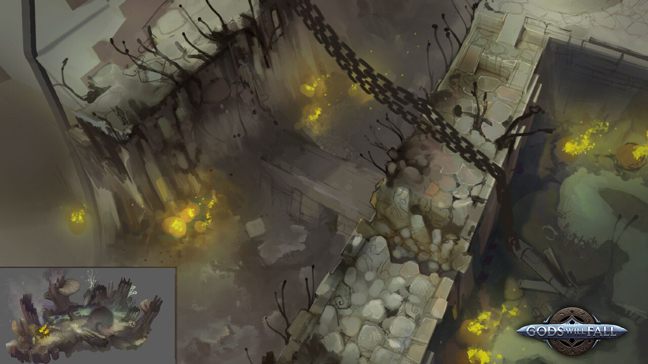 Maciej Wodecki - Gods Will Fall - Decay Dungeon