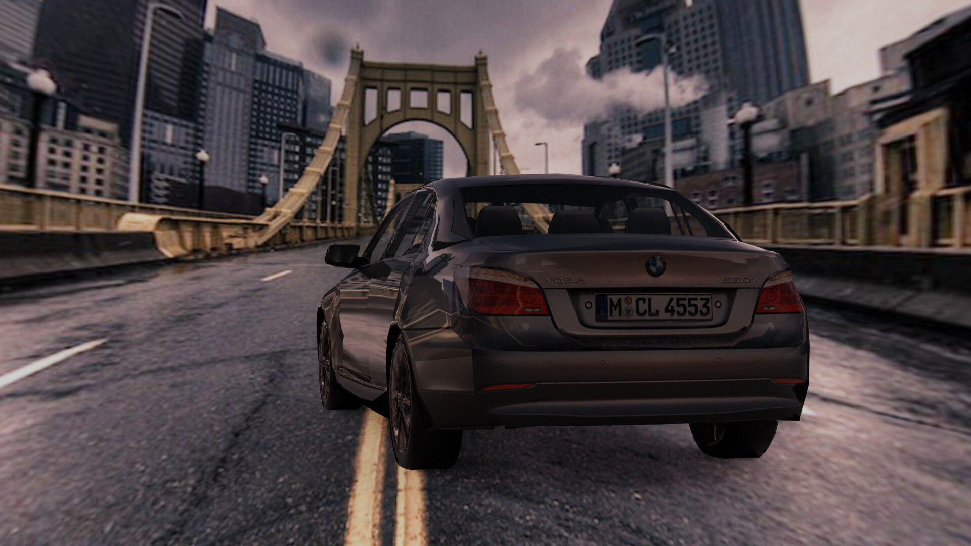 ArtStation - BMW 5-Series E60 (low poly)