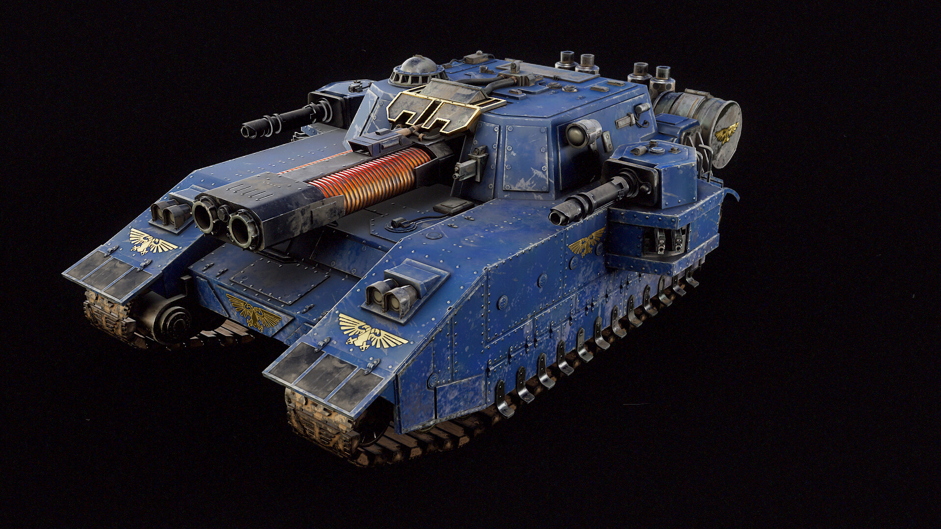 ArtStation - Stormblade Titan-hunter, Space Marine Legions