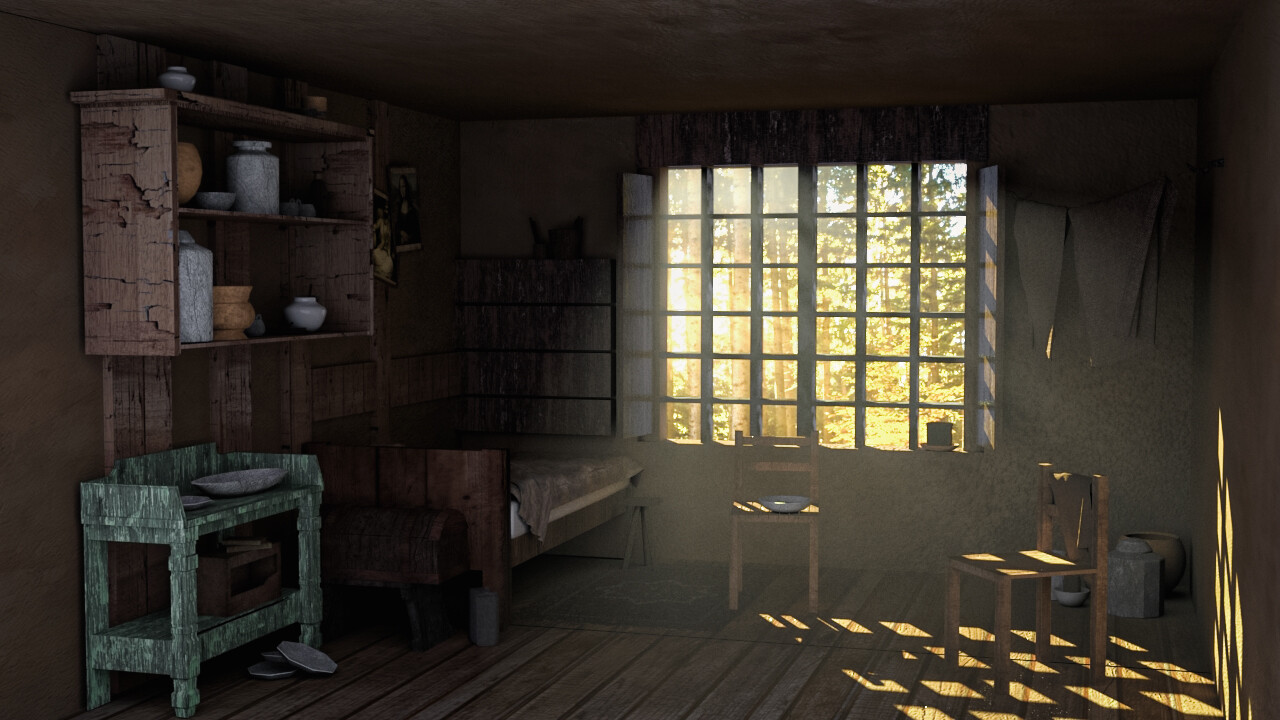 ArtStation - 3d gaming interior