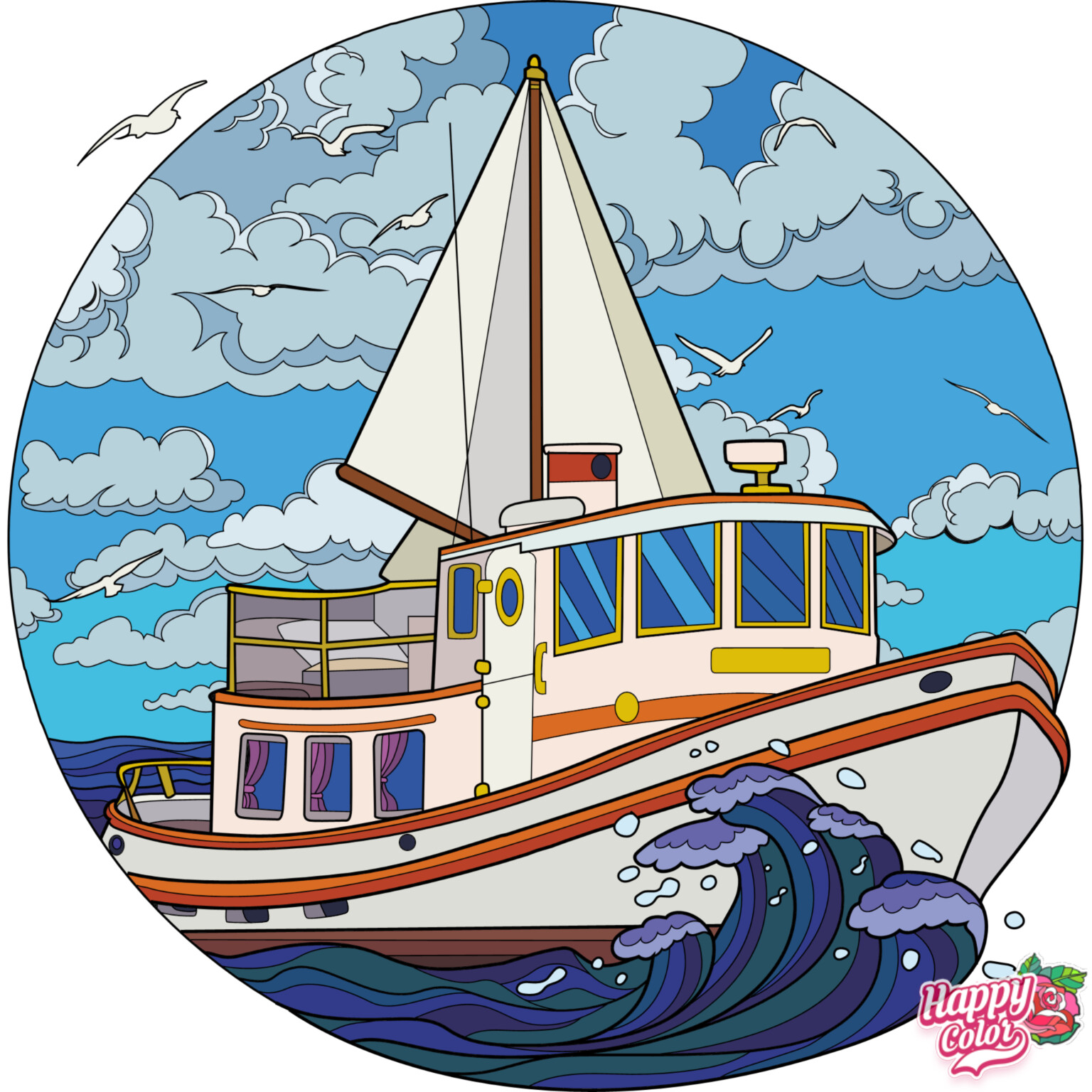 ArtStation - Sailing Boat ⛵